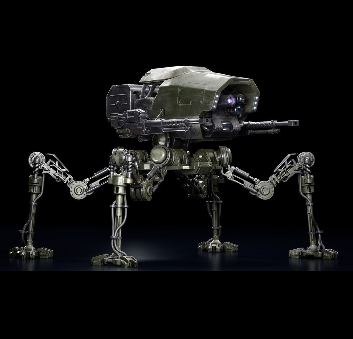 Robot Spider Tank Rigged 3D - TurboSquid 2334789