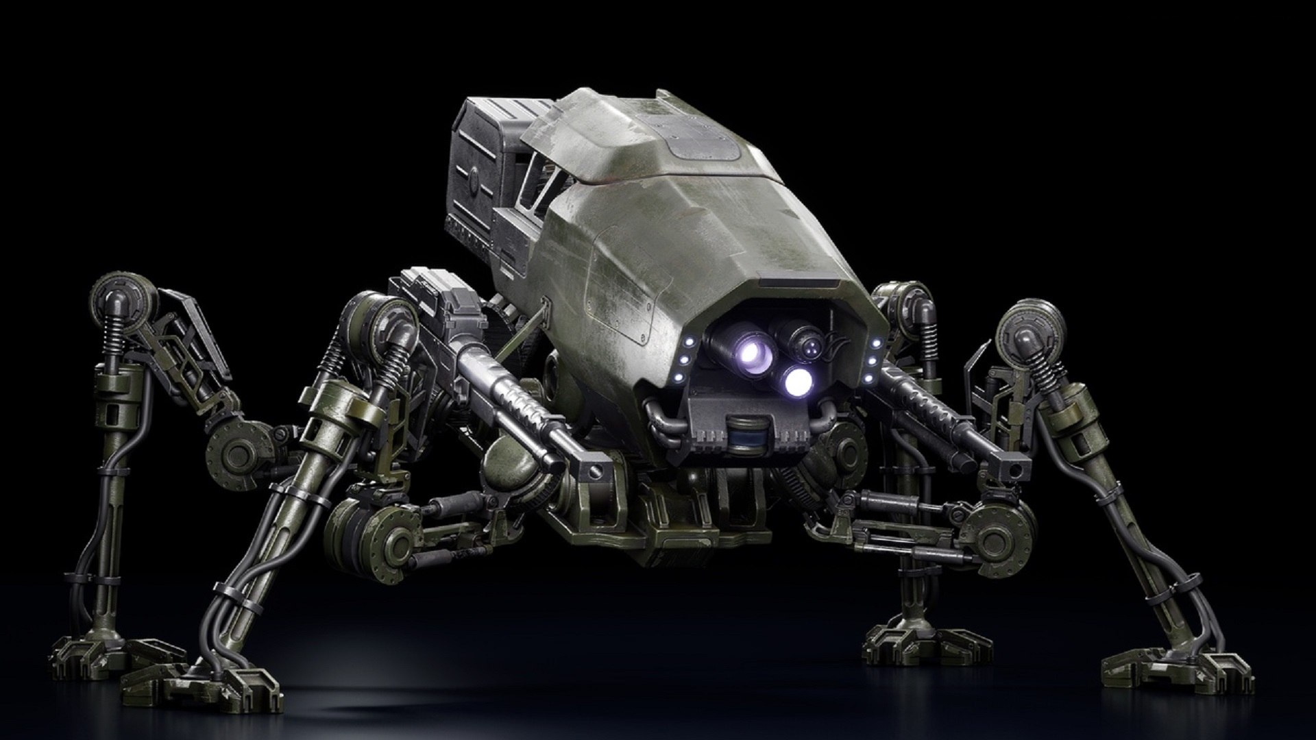 Robot Spider Tank Rigged 3D - TurboSquid 2334789
