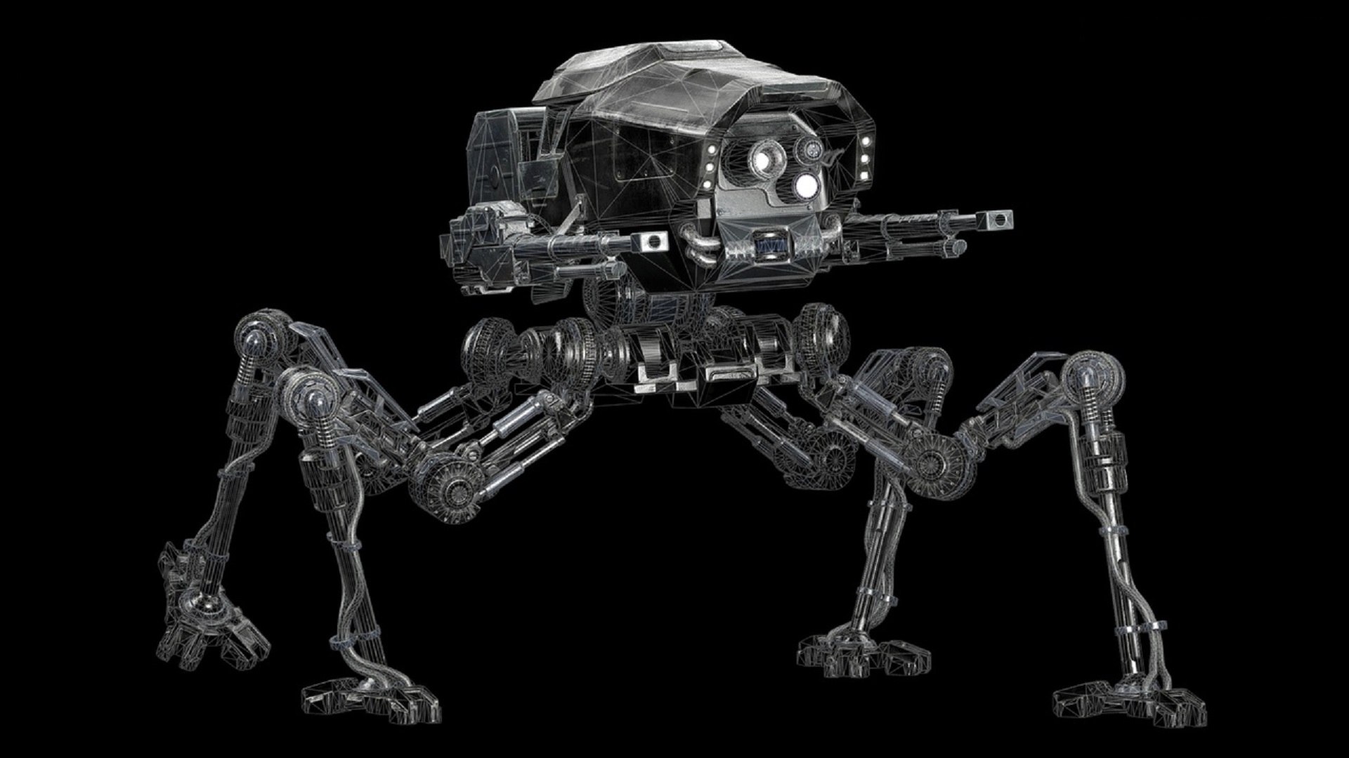 Robot Spider Tank Rigged 3D - TurboSquid 2334789