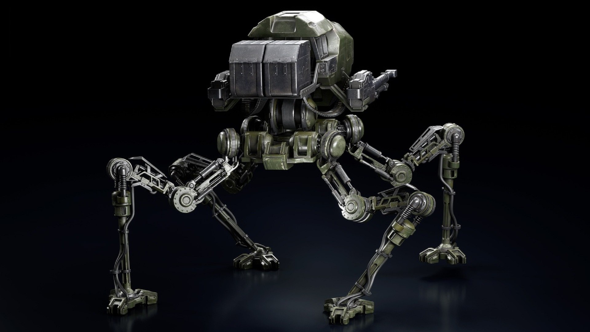 Robot Spider Tank Rigged 3D - TurboSquid 2334789