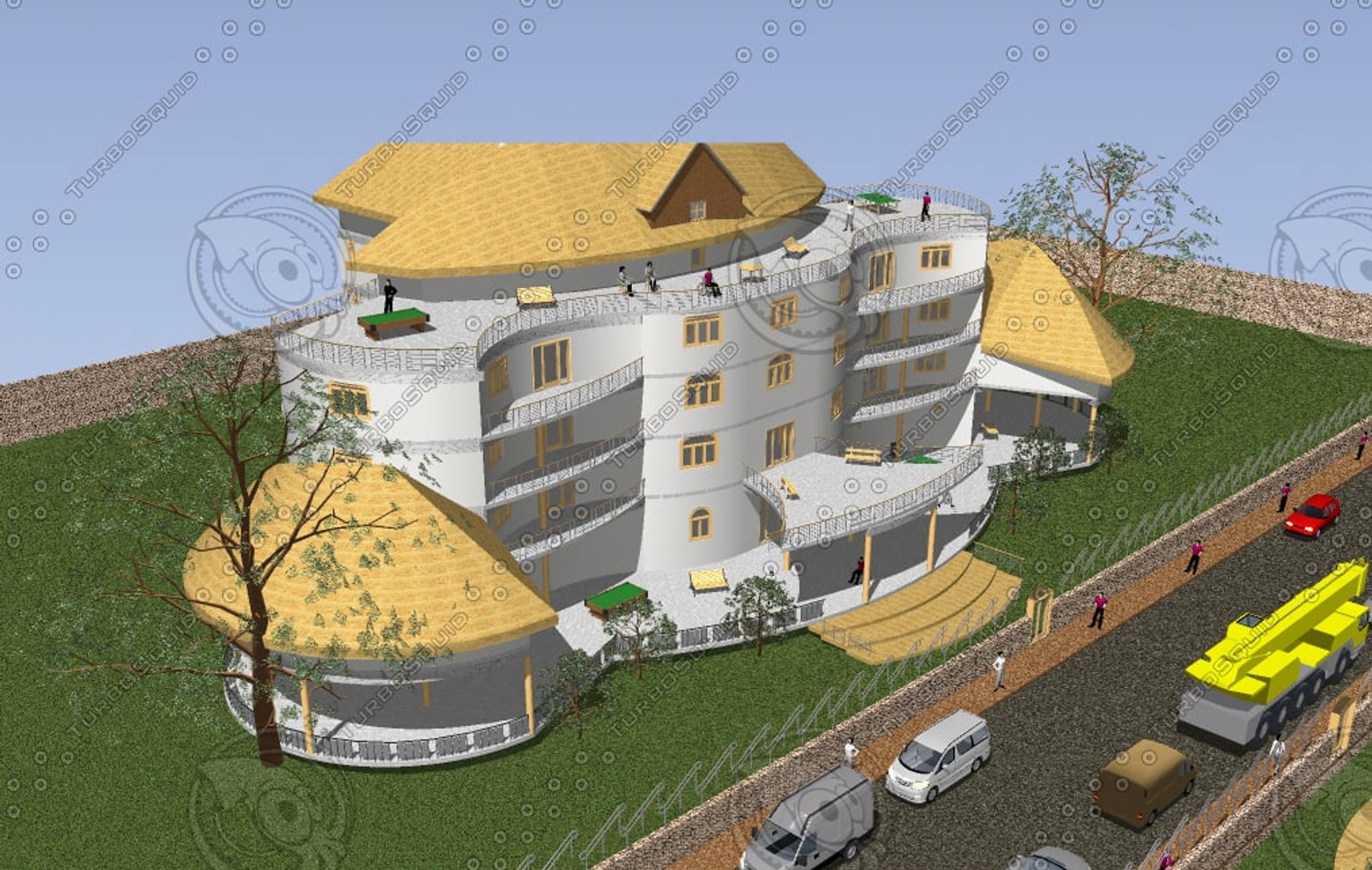 3d Model Villa