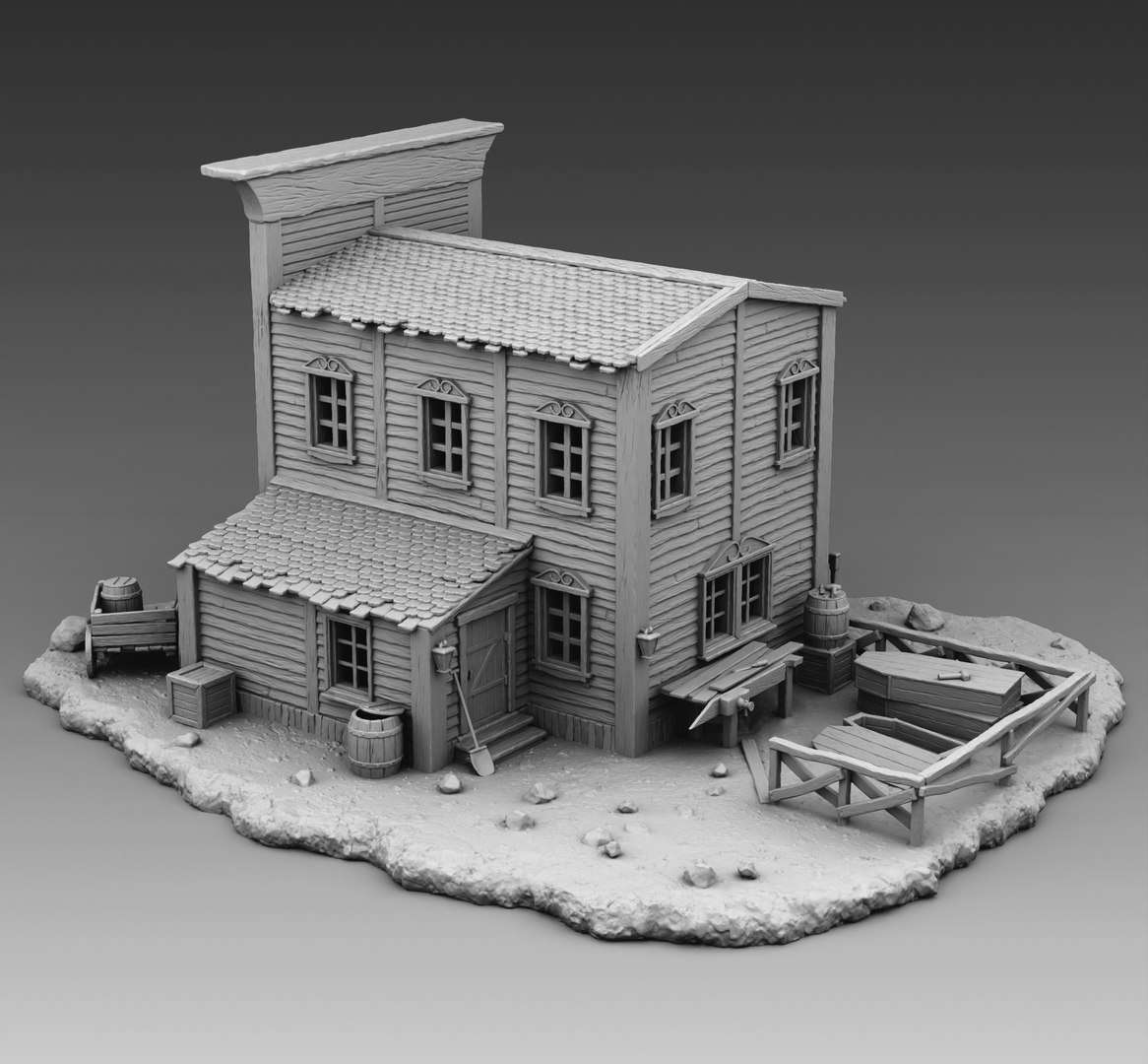 Undertaker Model - TurboSquid 1945932