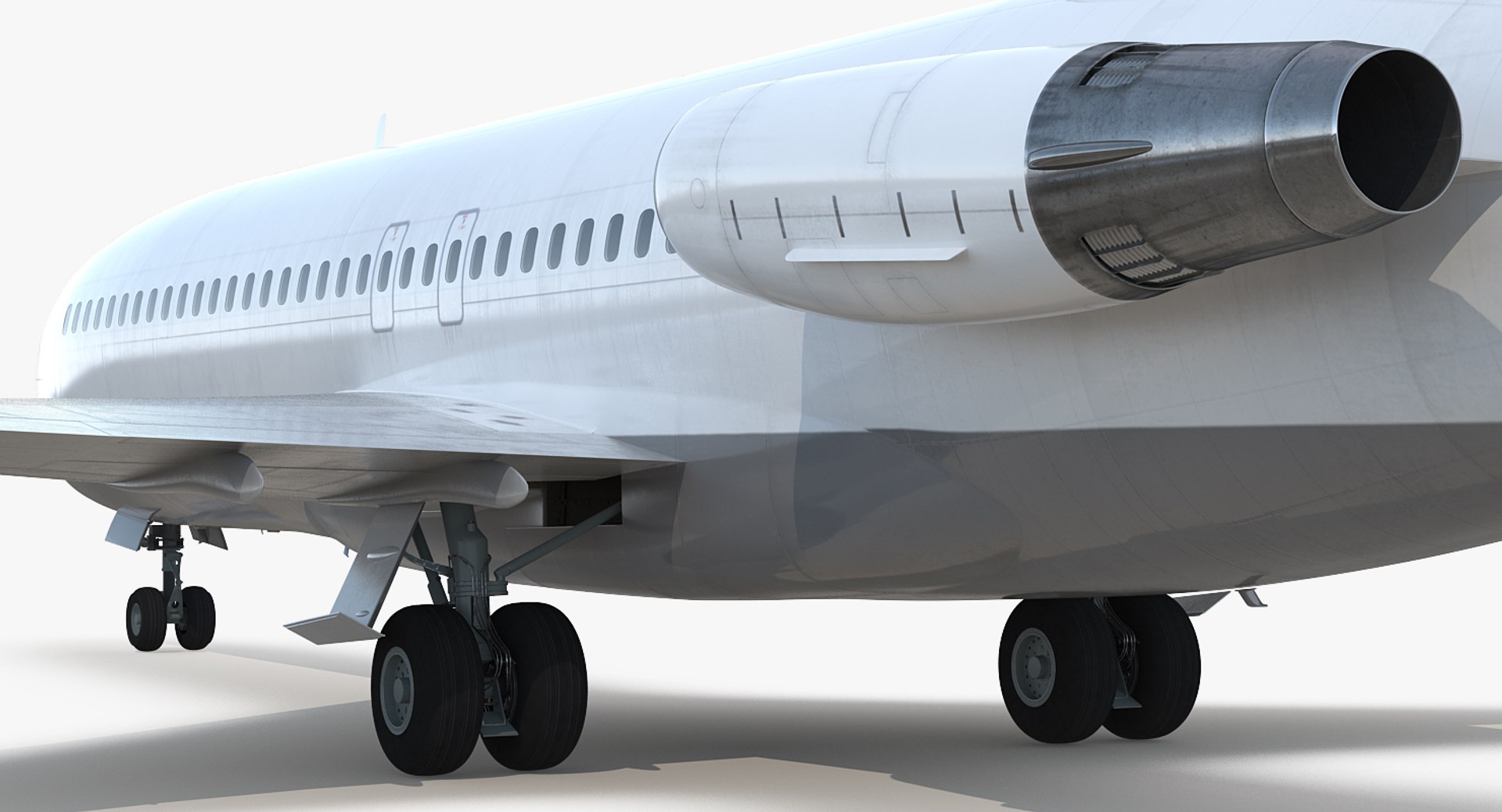 Boeing 727-100 Generic Rigged 3D - TurboSquid 1229306