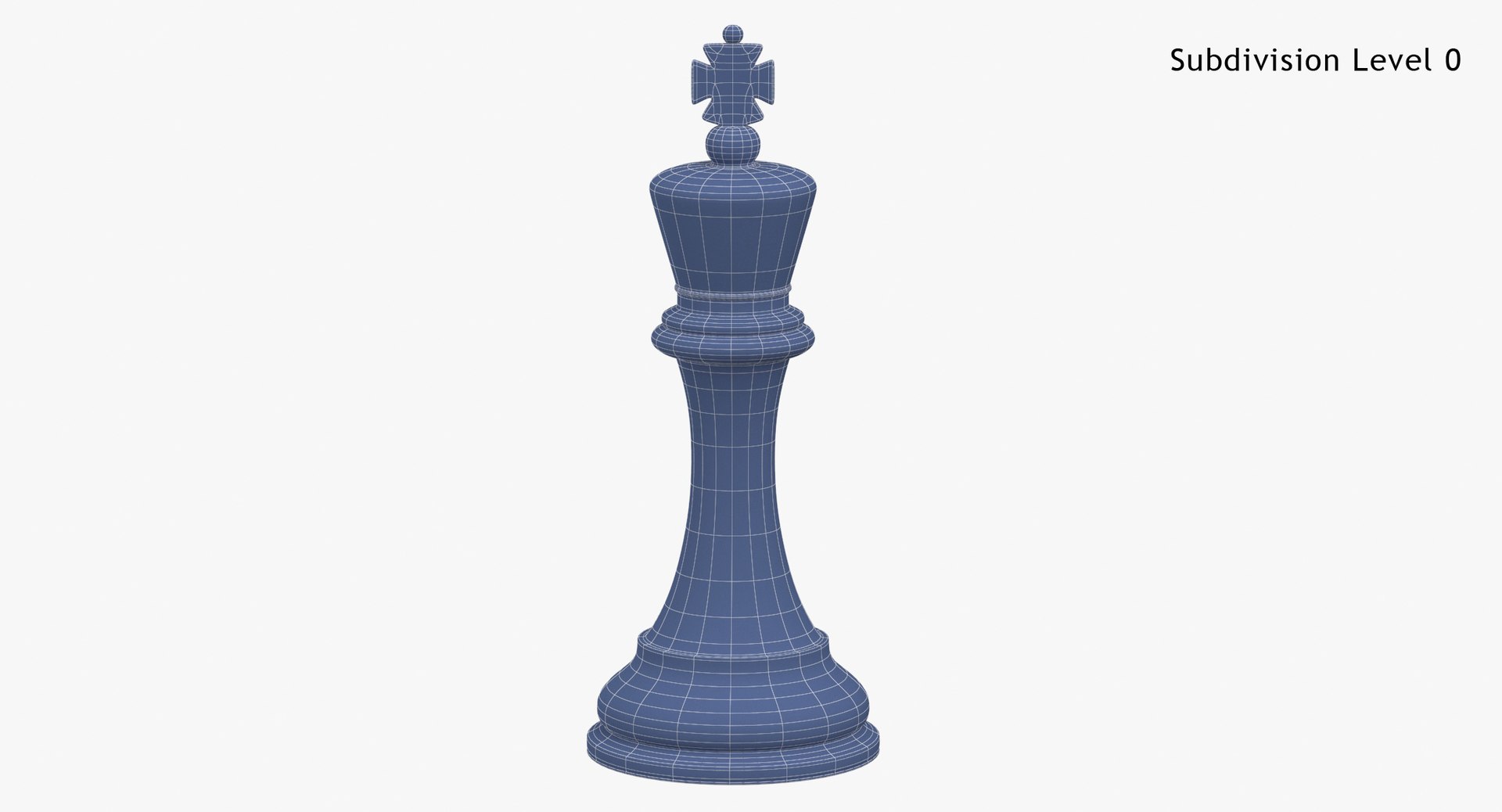 Chess Piece 02 King 3D Model - TurboSquid 1598581
