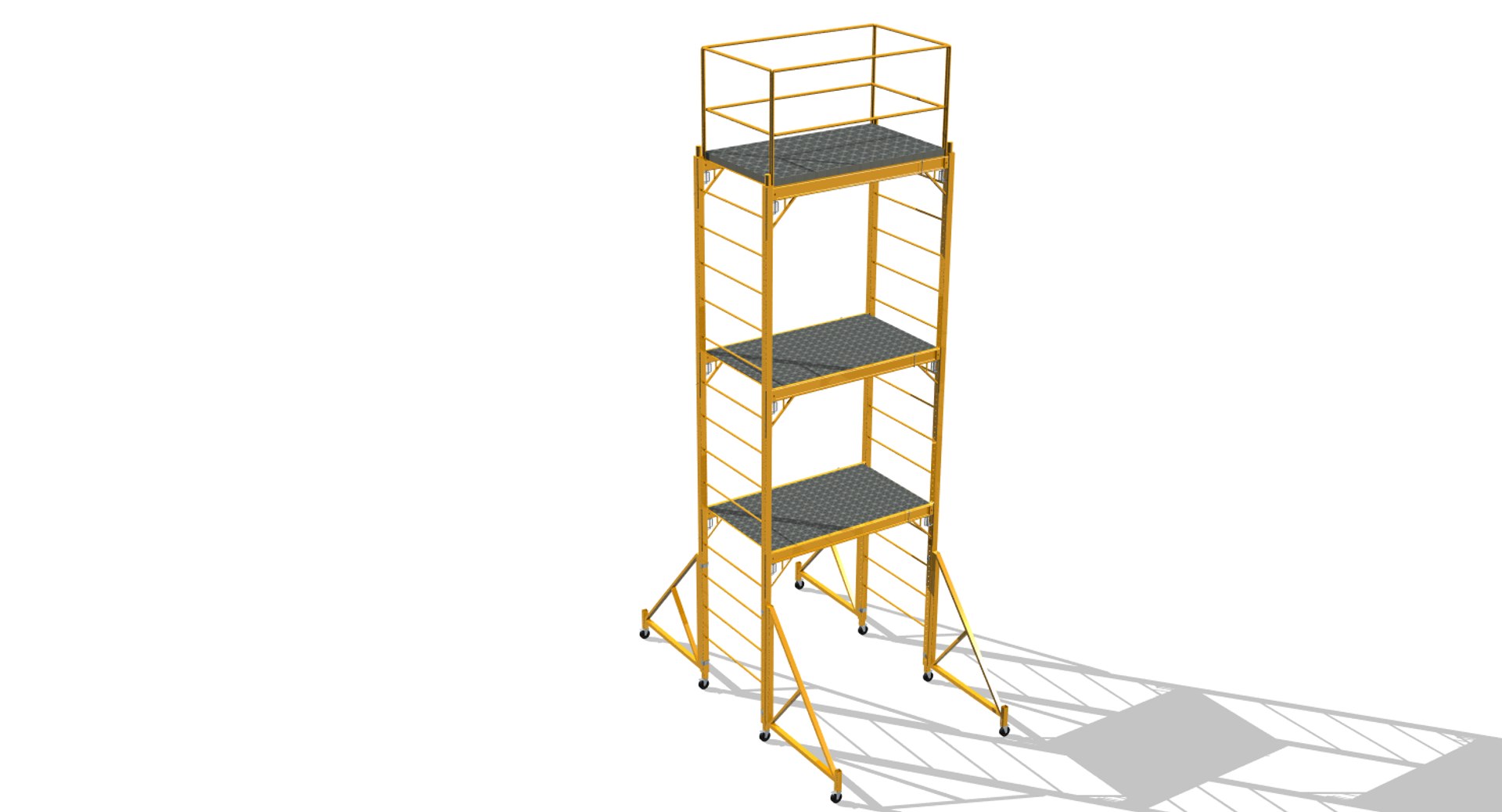 3D Model Scaffold Tower - TurboSquid 1162237
