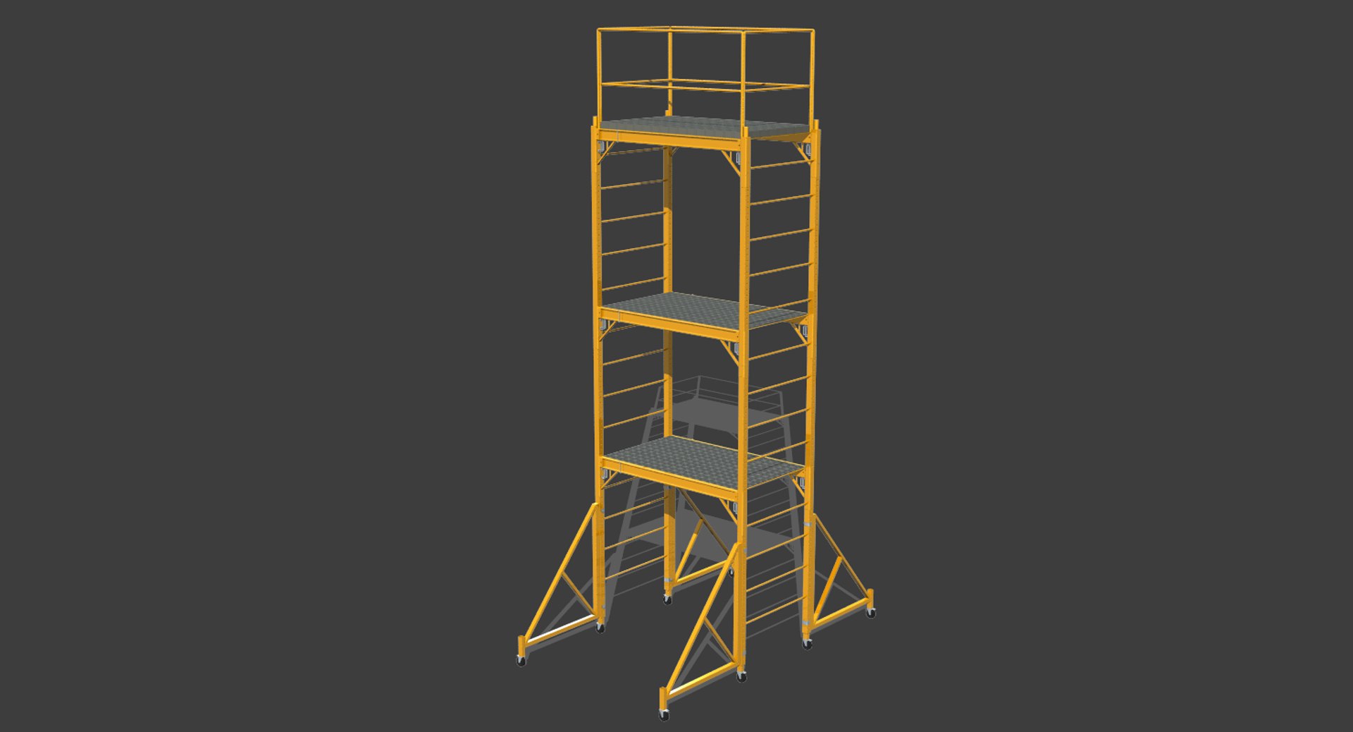 3D Model Scaffold Tower - TurboSquid 1162237