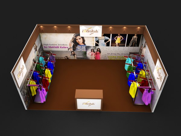 One side open stand model - TurboSquid 1990219