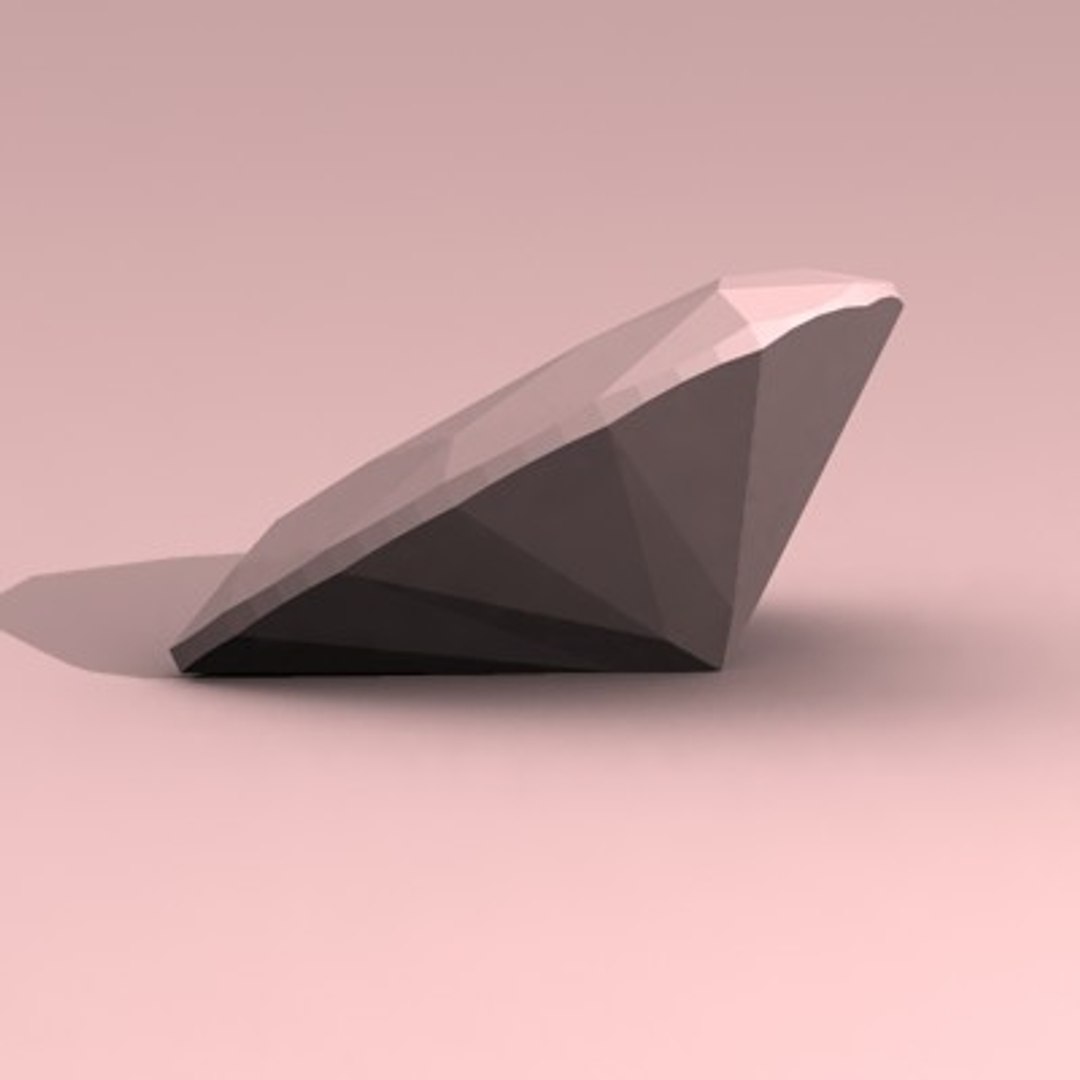 Cut Diamond 3d Model