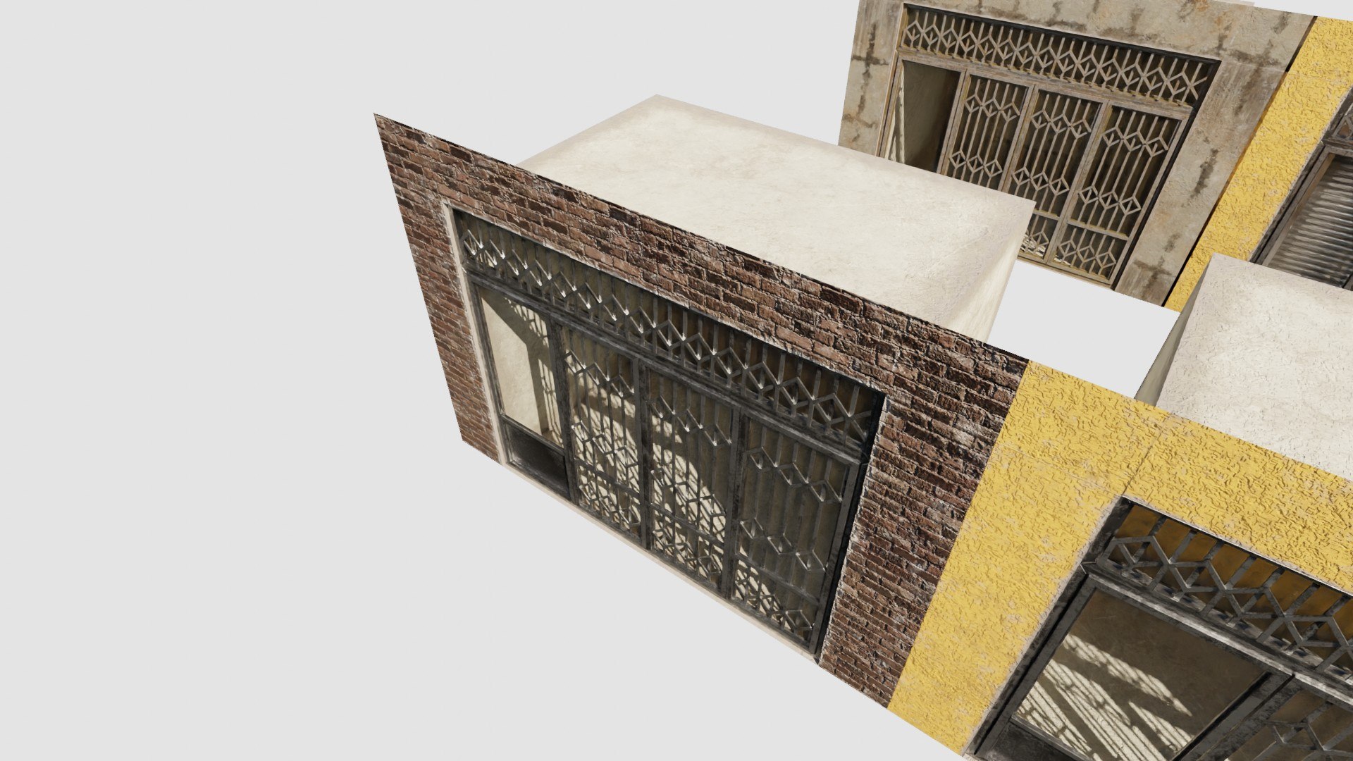 3D Street Shops With 3k Pbr Textures - TurboSquid 1880386