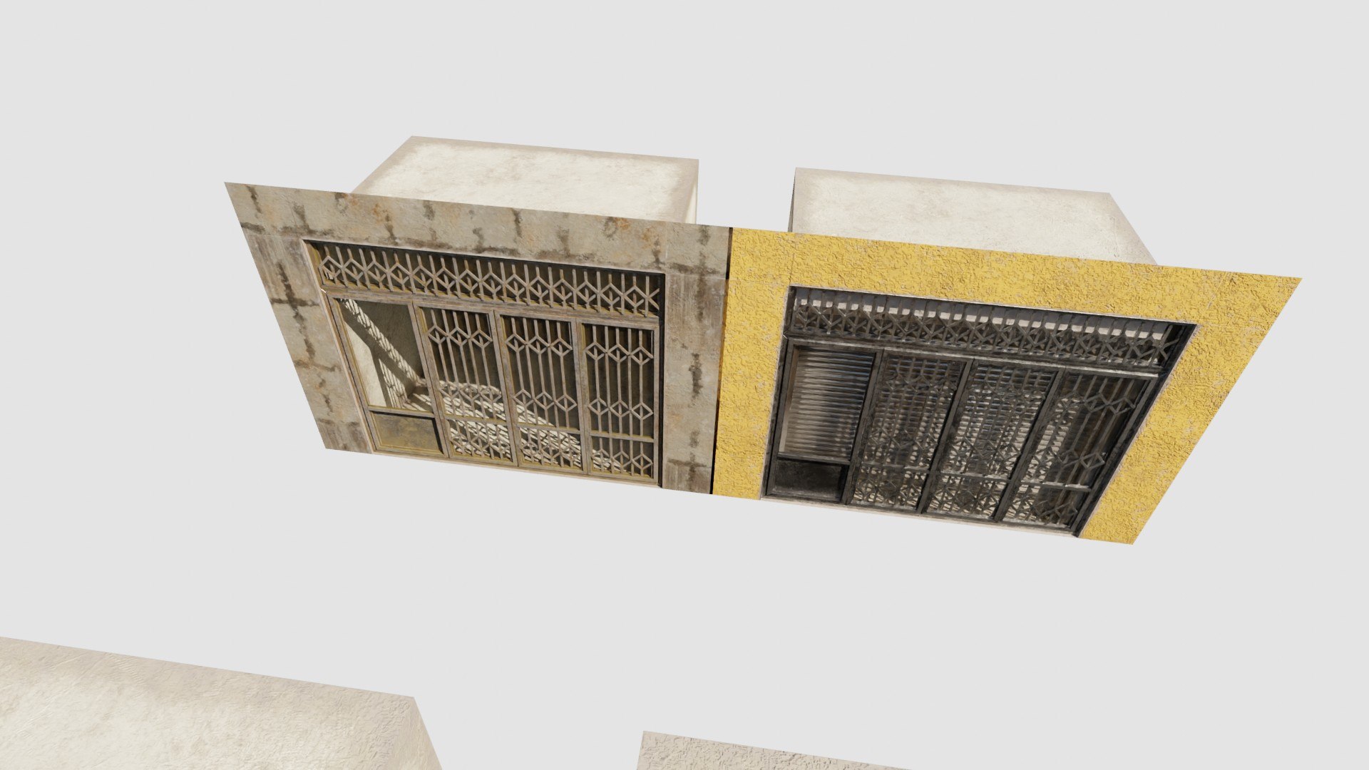3D Street Shops With 3k Pbr Textures - TurboSquid 1880386
