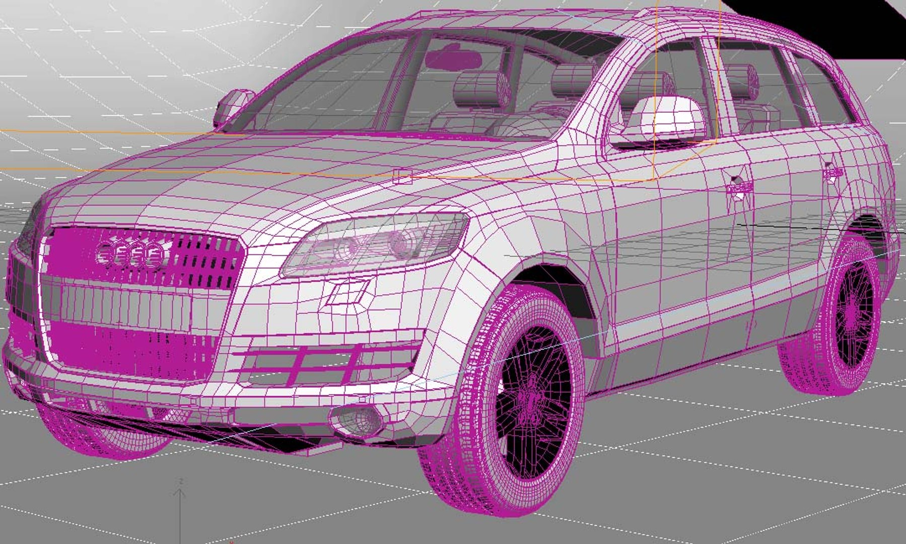 suv 2 3d model