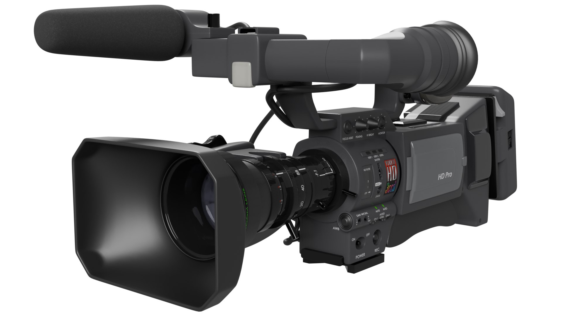 Video Camera Model - TurboSquid 2249804