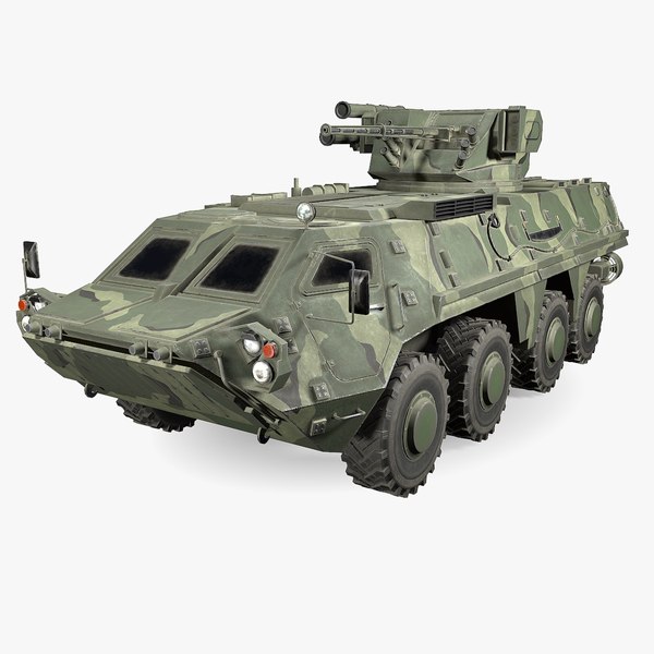 3D модель BTR-4E Низкополигональная PBR - TurboSquid 1105814