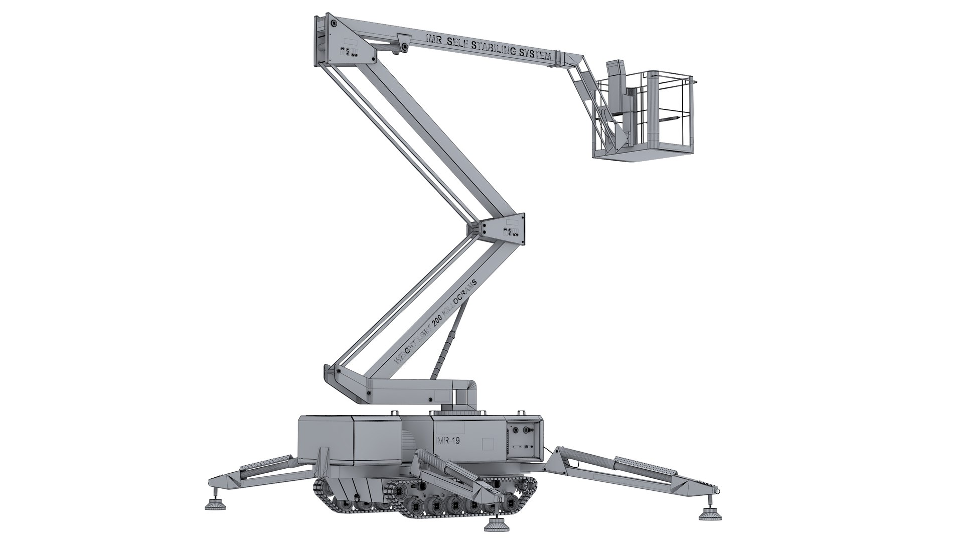 3D Tracked Boom Lift - TurboSquid 2397629