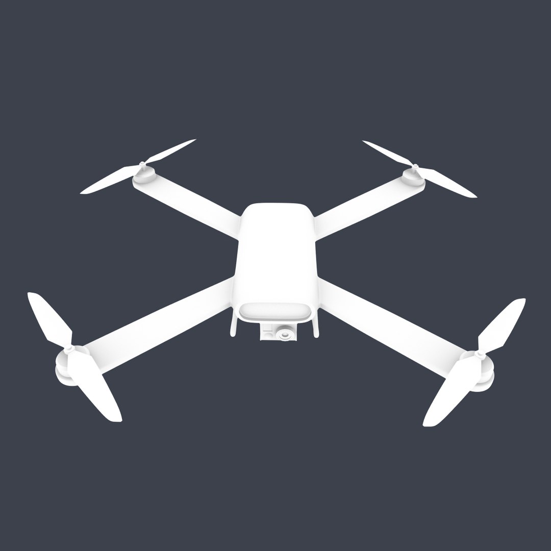 Flat Drone 3d Max