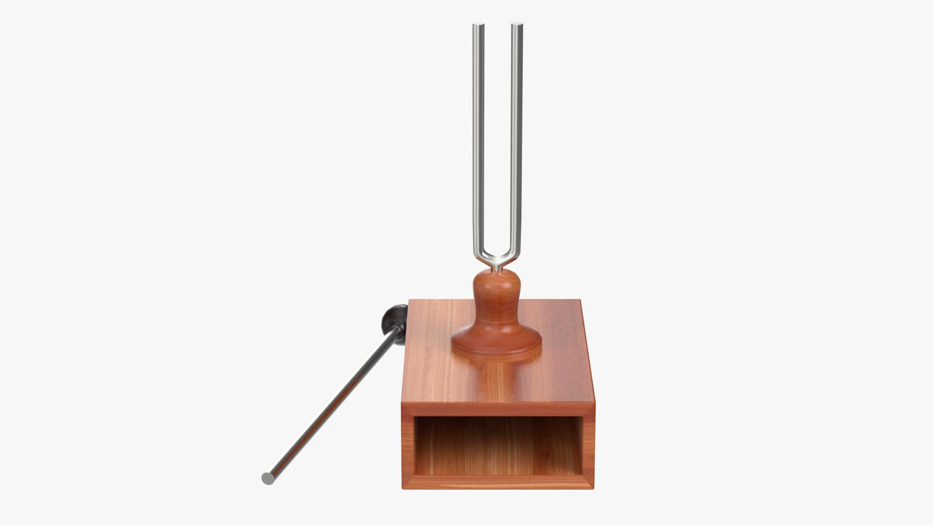 Tuning Fork Resonator Box 3d Model Turbosquid 1171564