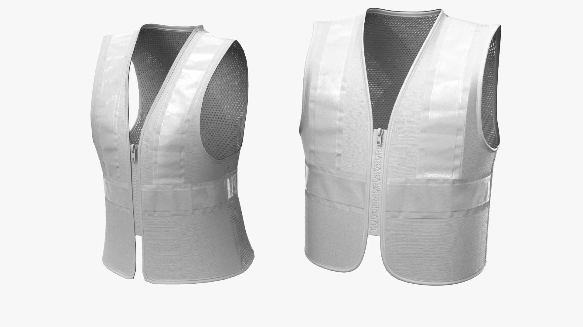 3D Safety Vest - Mining Cross Pink - Male And Female - TurboSquid 2356817