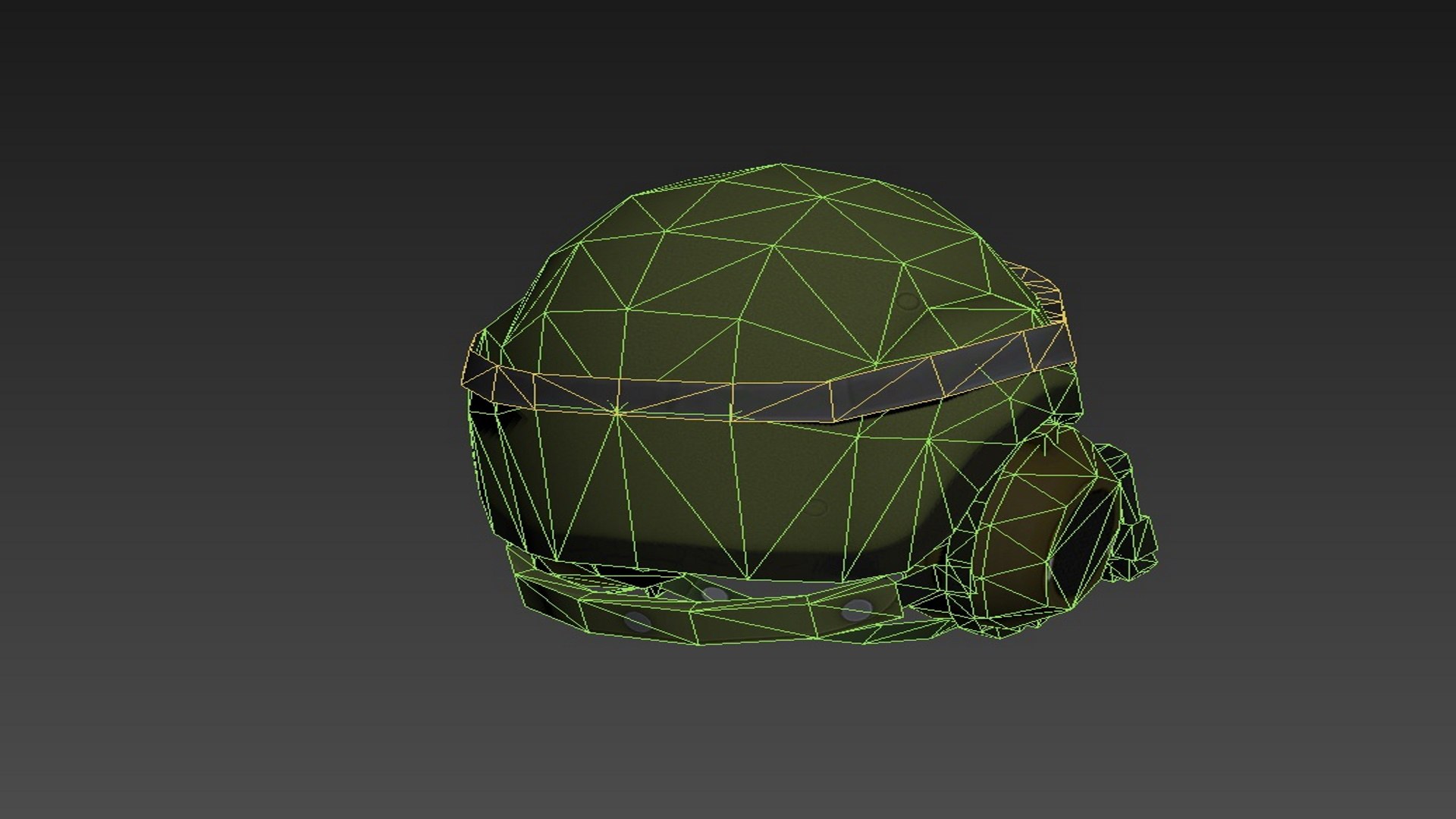 3D AFV-400 British Tank Crew Helmet Model - TurboSquid 1834299