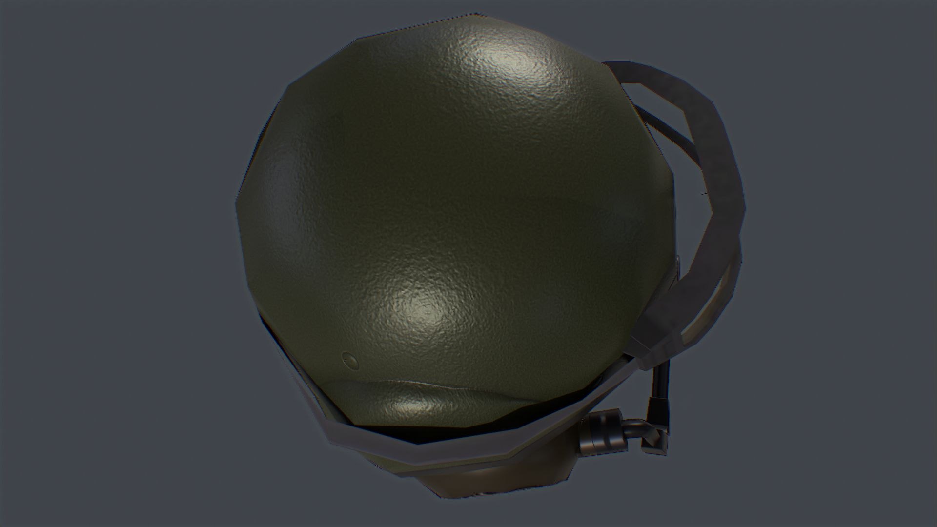 3D AFV-400 British Tank Crew Helmet Model - TurboSquid 1834299