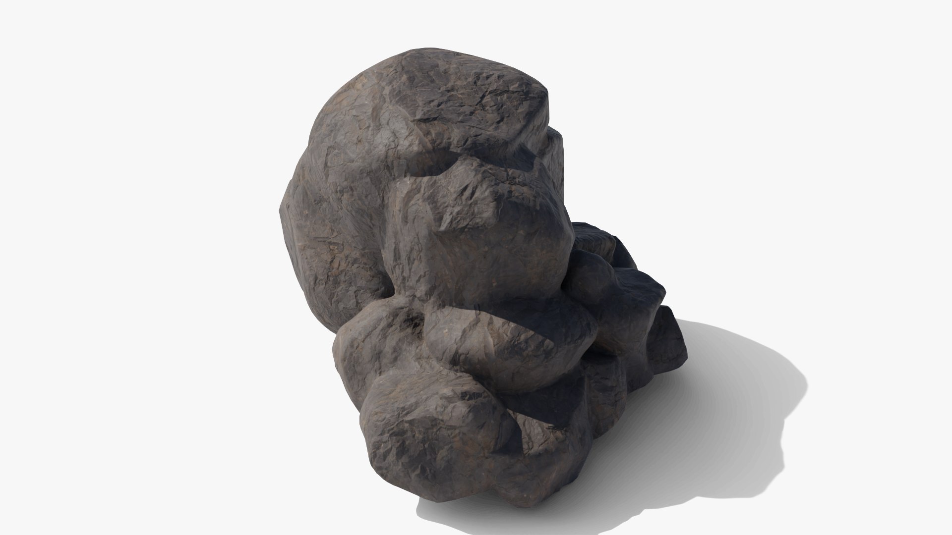 3D Large Boulder 3 - TurboSquid 2246866