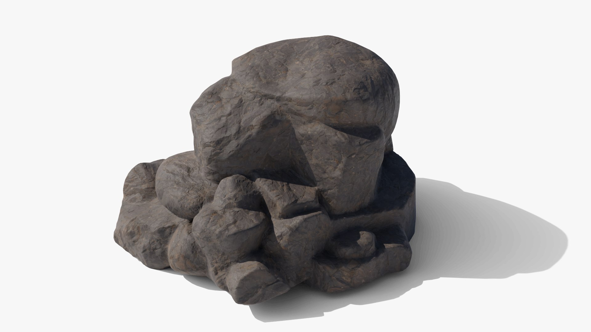 3D Large Boulder 3 - TurboSquid 2246866