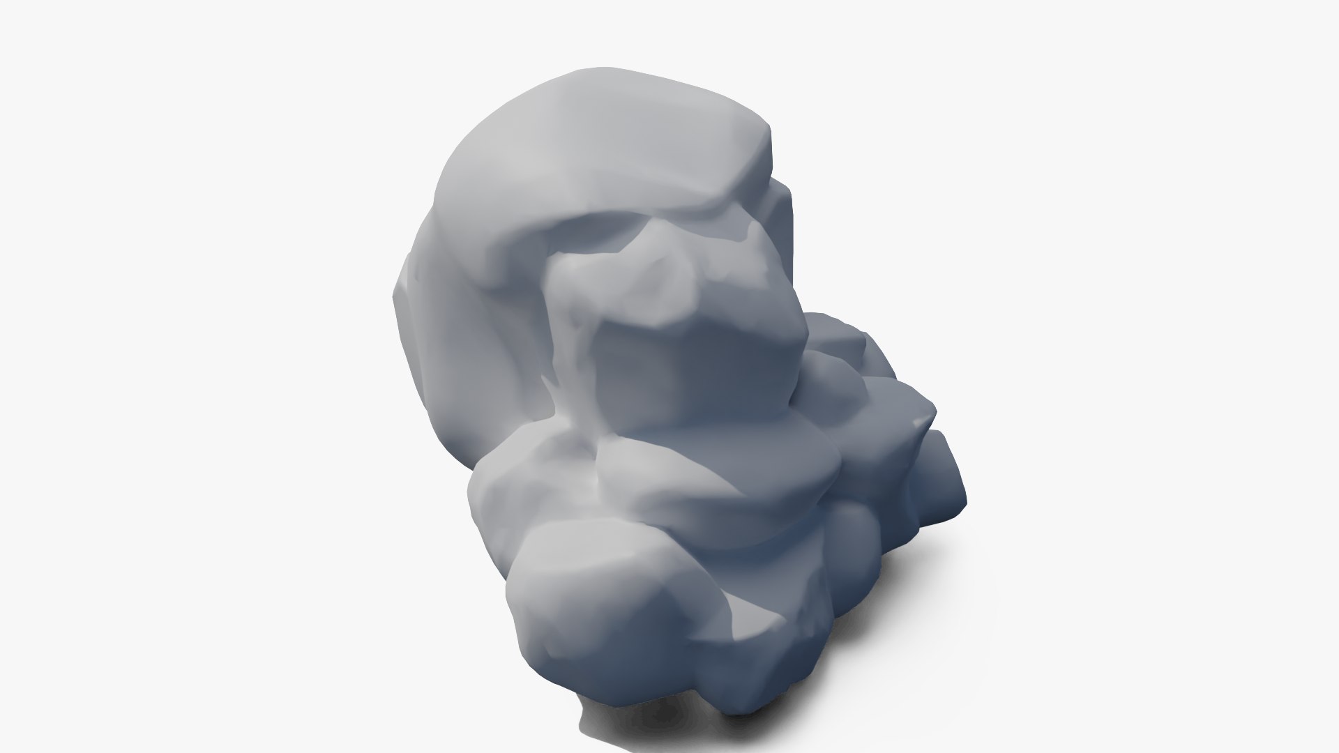 3D Large Boulder 3 - TurboSquid 2246866