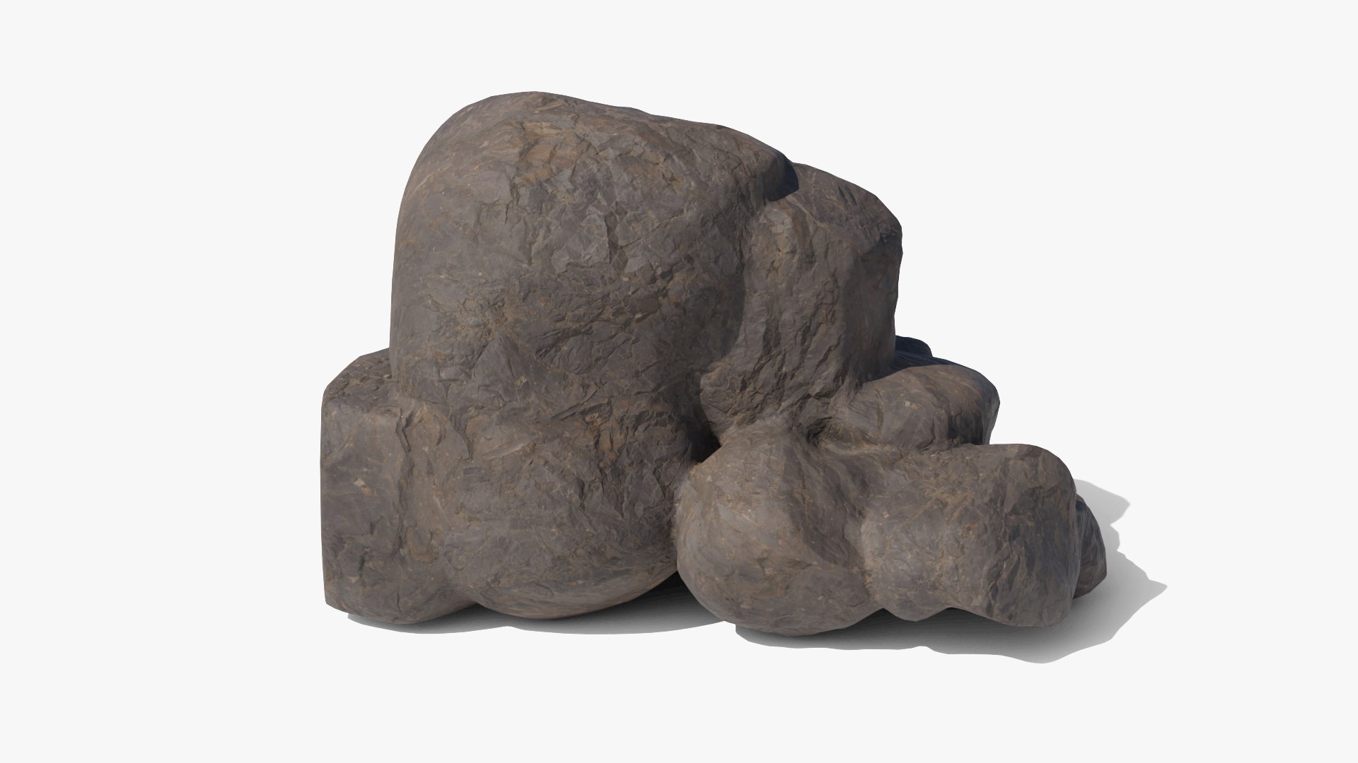 3D Large Boulder 3 - TurboSquid 2246866