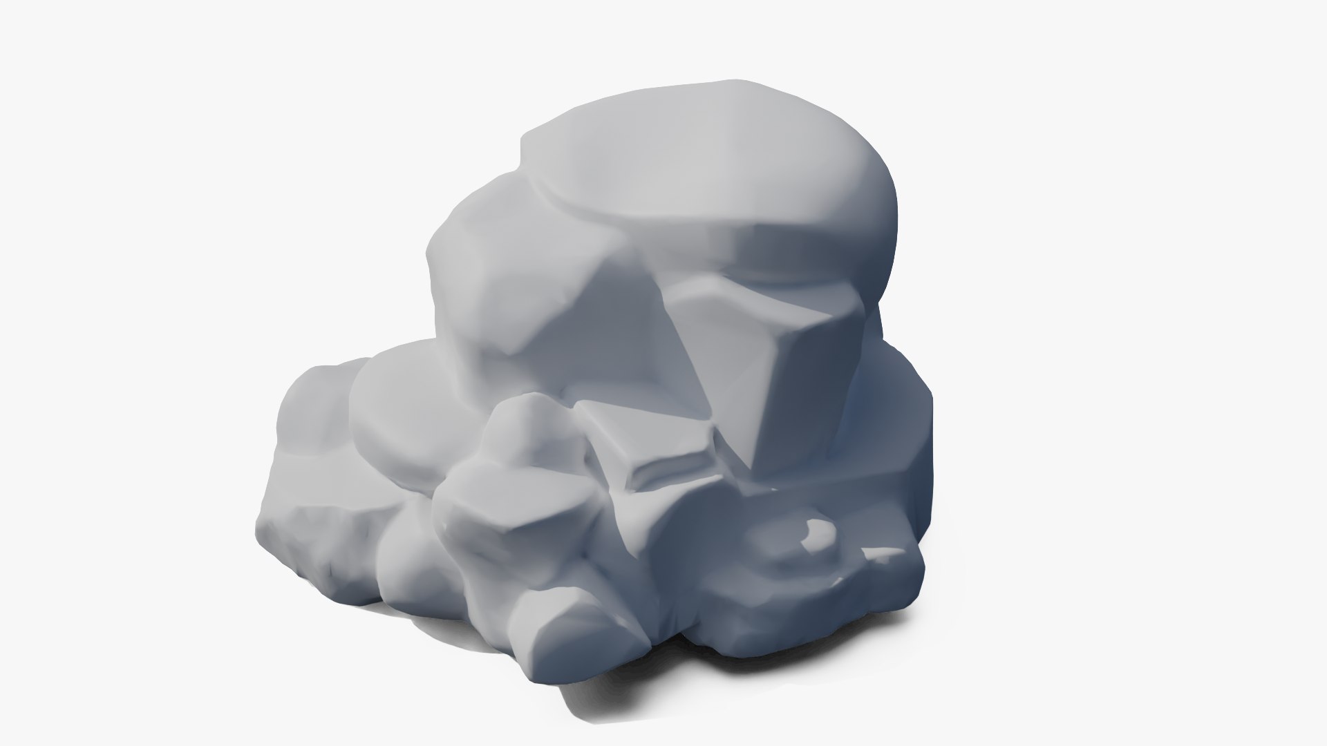 3D Large Boulder 3 - TurboSquid 2246866
