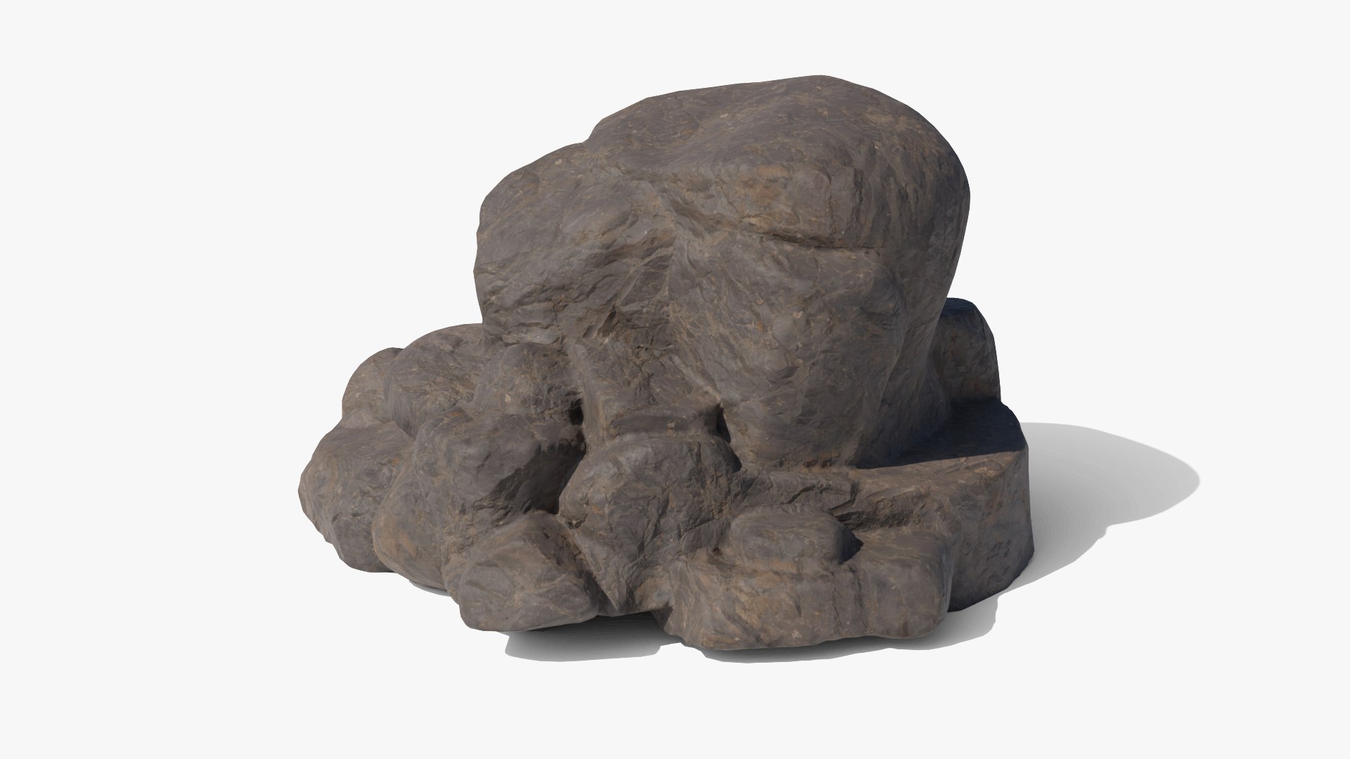 3D Large Boulder 3 - TurboSquid 2246866