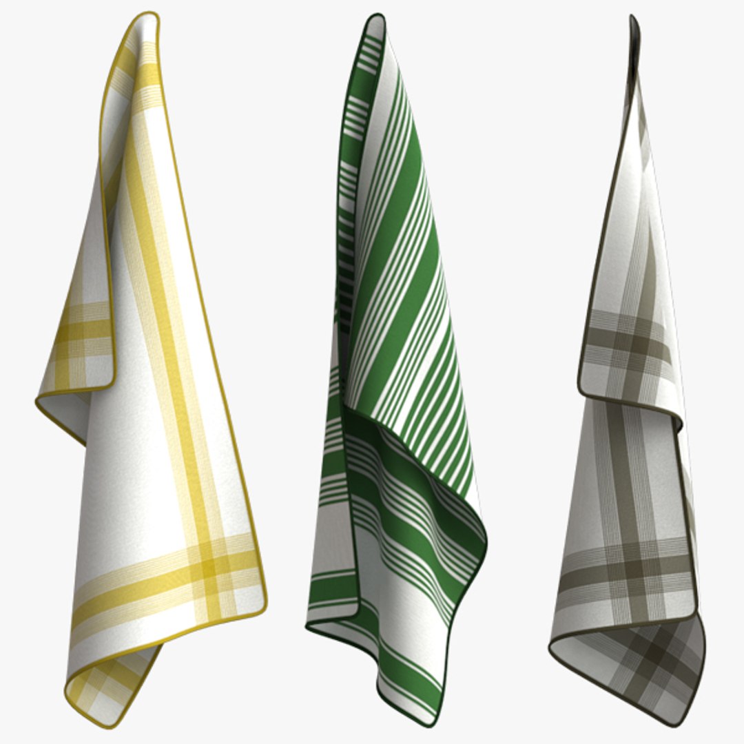 kitchen towels 3ds