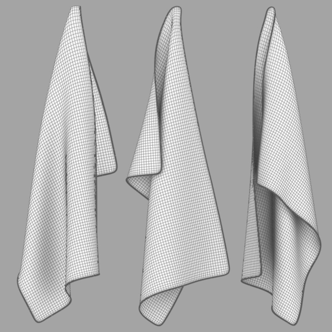 kitchen towels 3ds