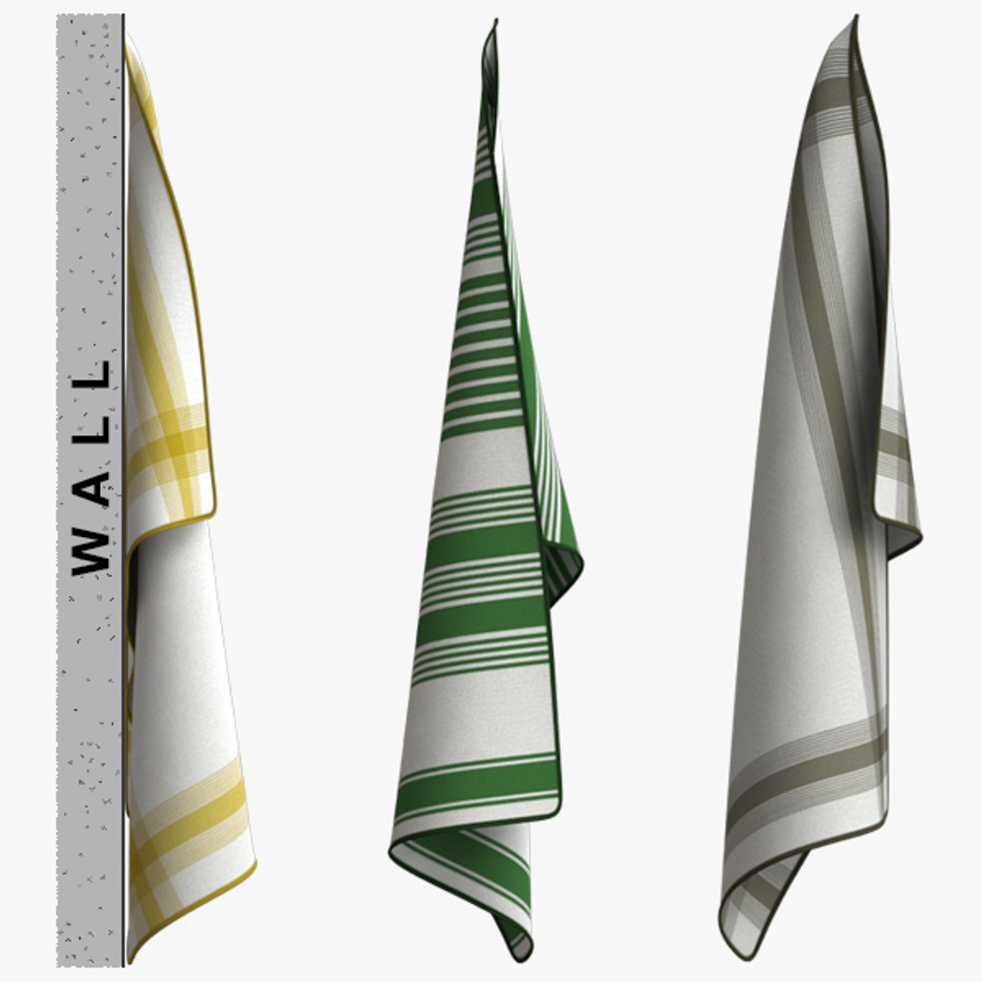 kitchen towels 3ds