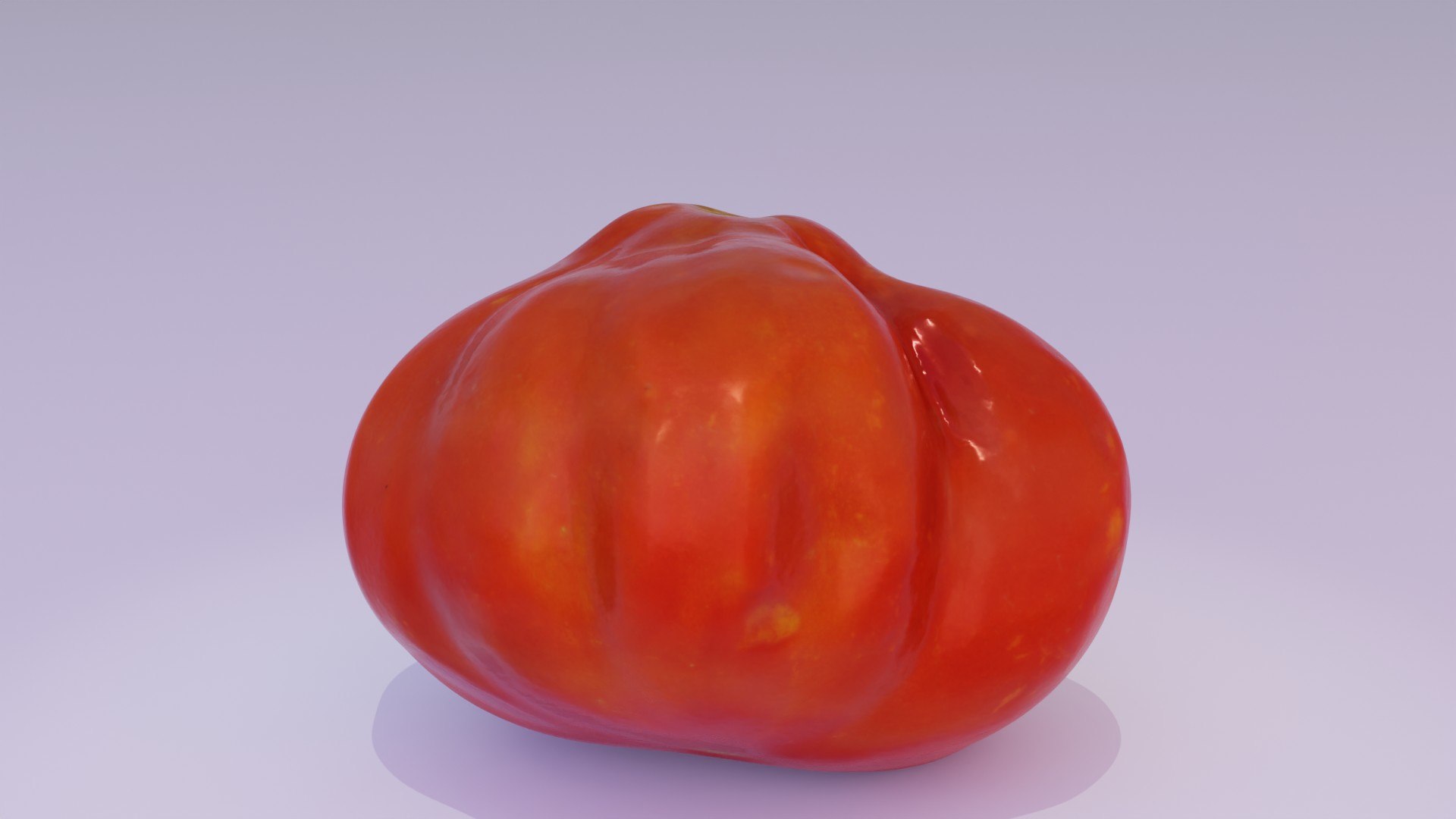 3D Tomato 04 low-poly 3D model model - TurboSquid 1977626