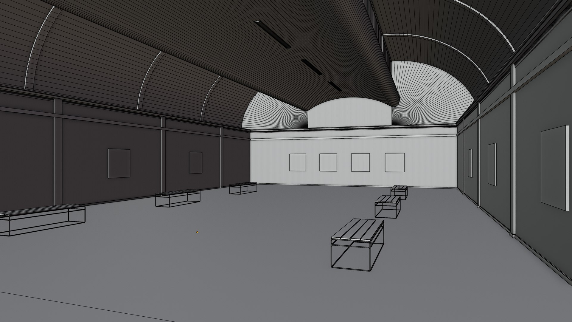 Art Museum Gallery Interior 20 3D - TurboSquid 1847801