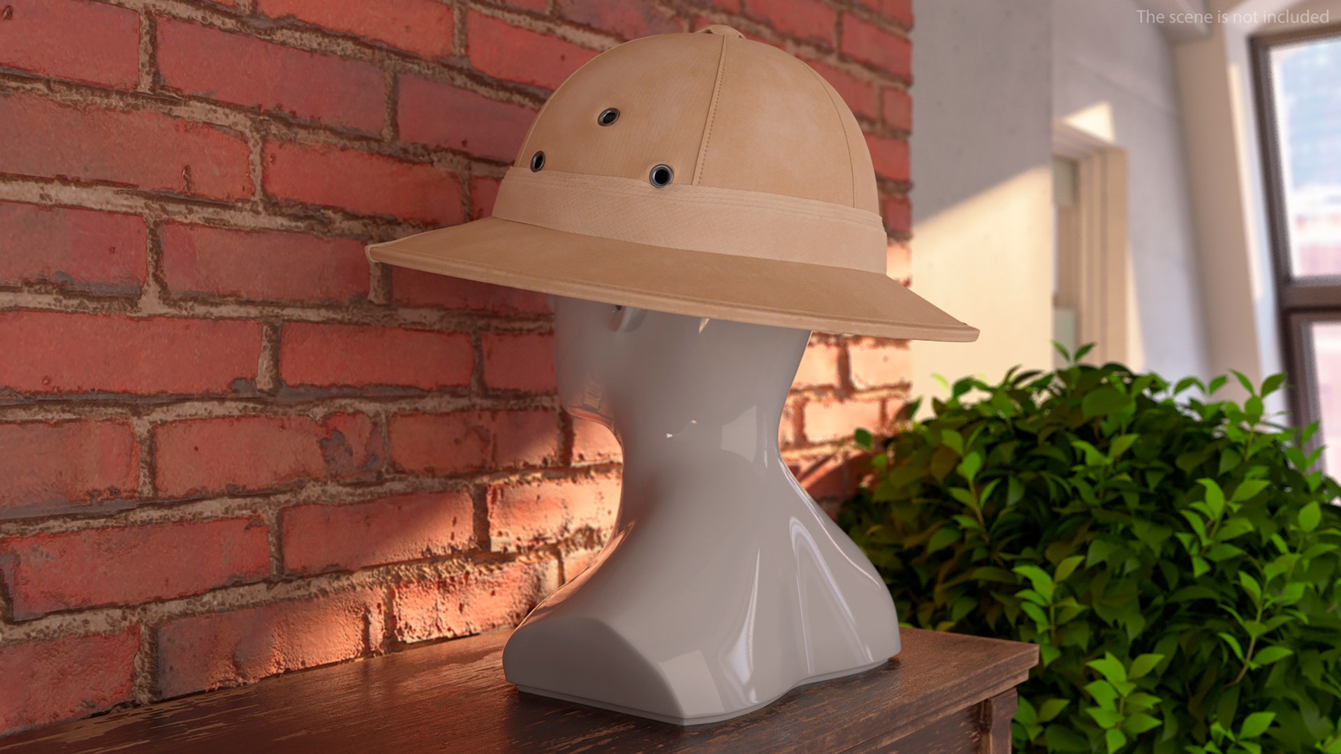 3D Pith Helmet Explorer Gear - TurboSquid 2389472