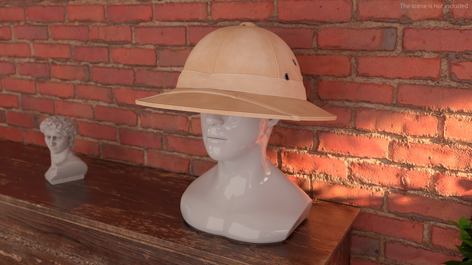 3D Pith Helmet Explorer Gear - TurboSquid 2389472