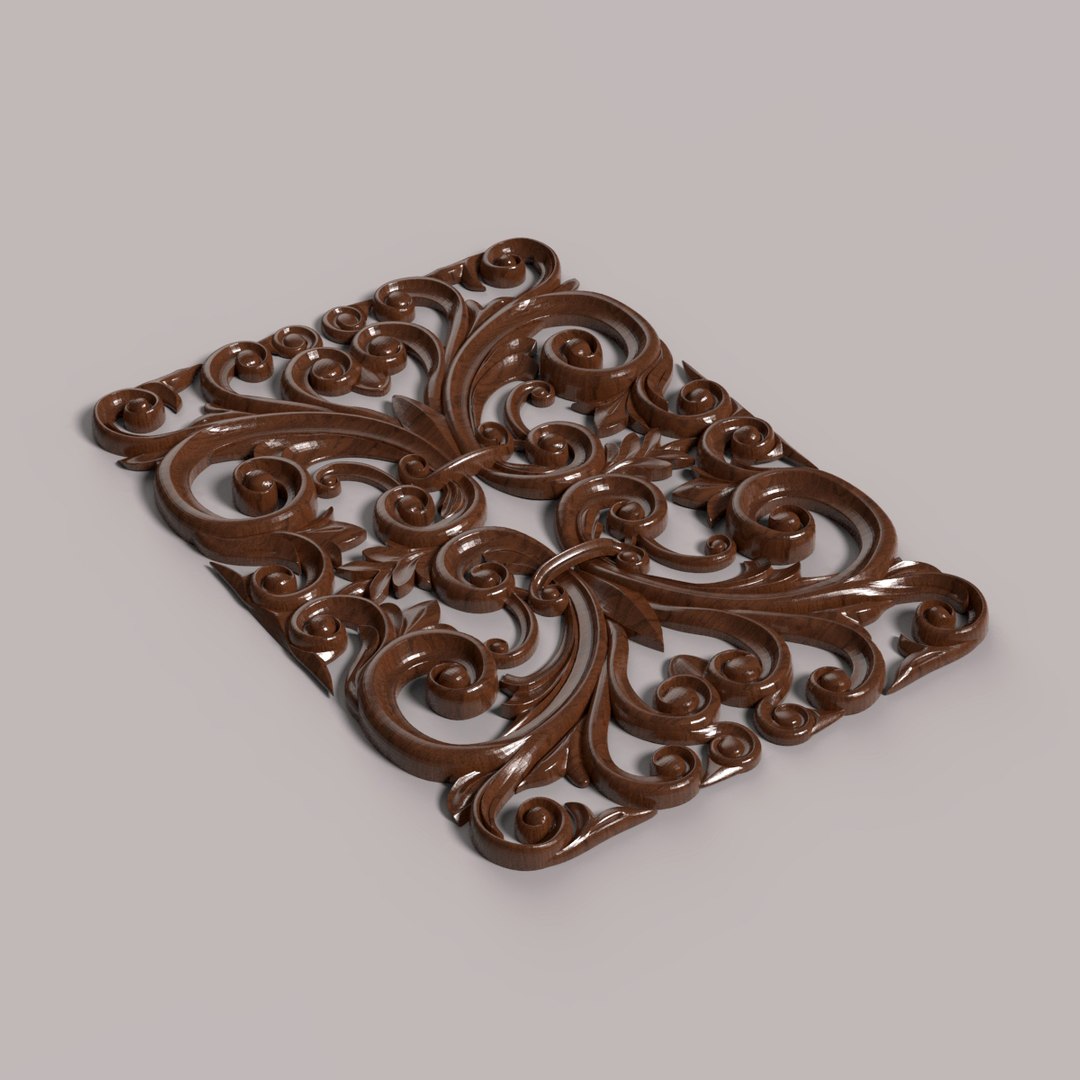 3D Decor Carving Model - TurboSquid 1498151