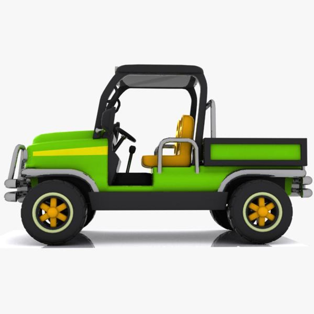 3d cartoon pickup pick