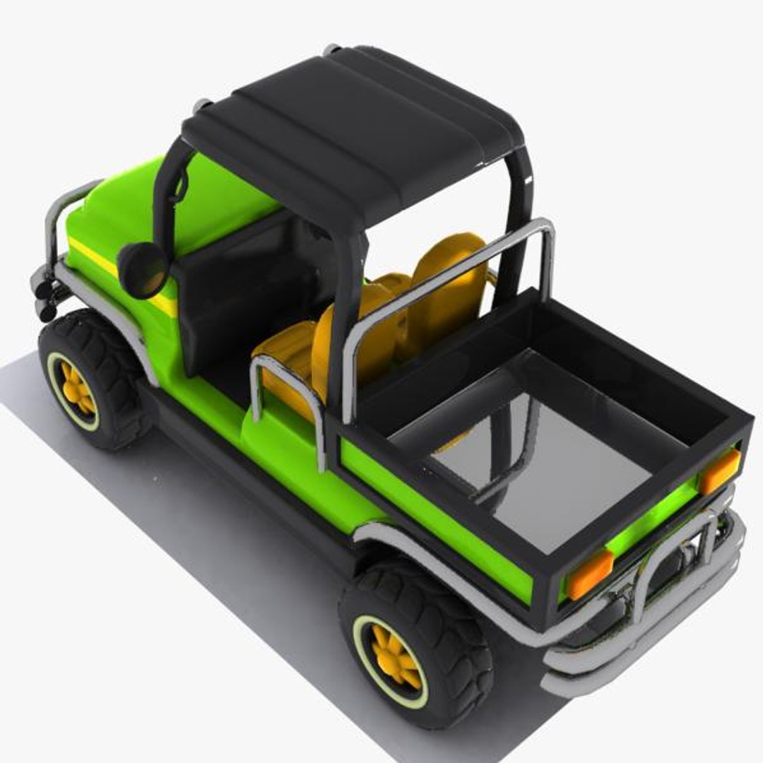 3d cartoon pickup pick