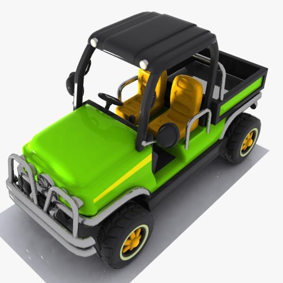 3d cartoon pickup pick