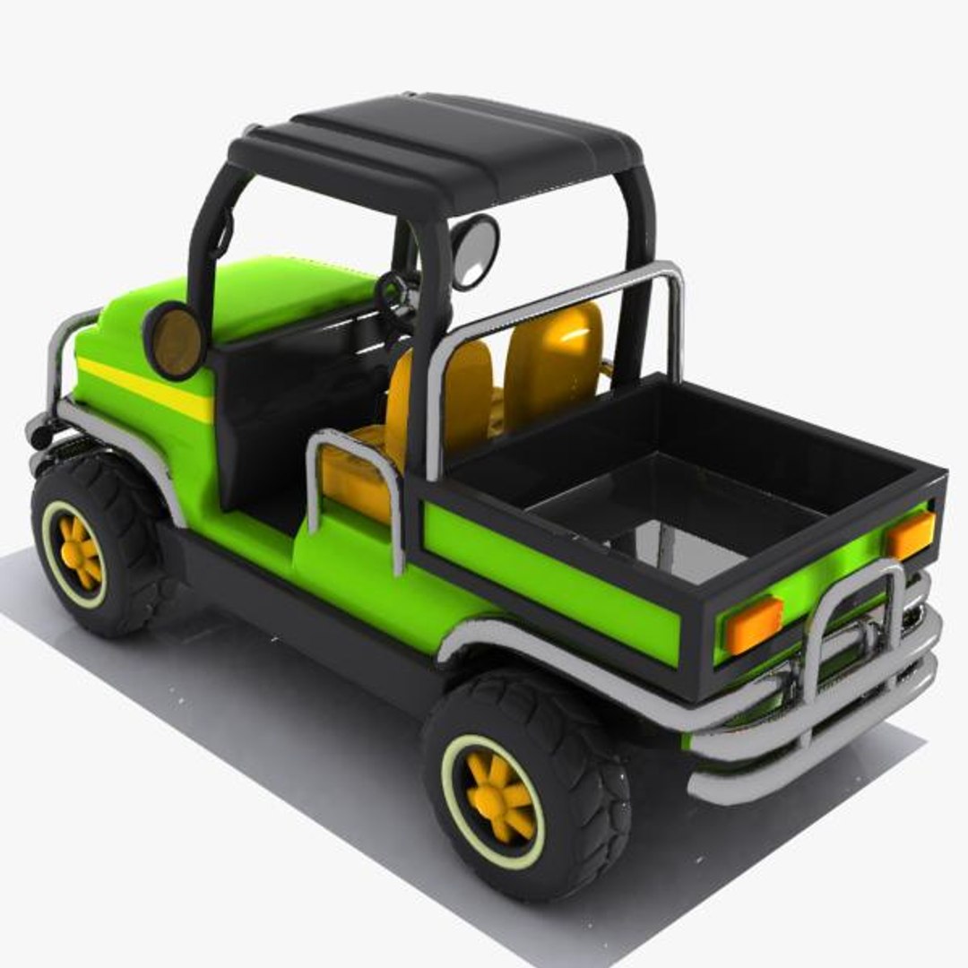 3d cartoon pickup pick