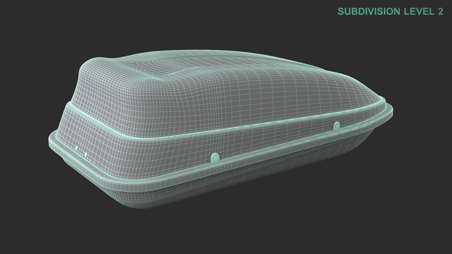 3D Car Roofbox - TurboSquid 1791022