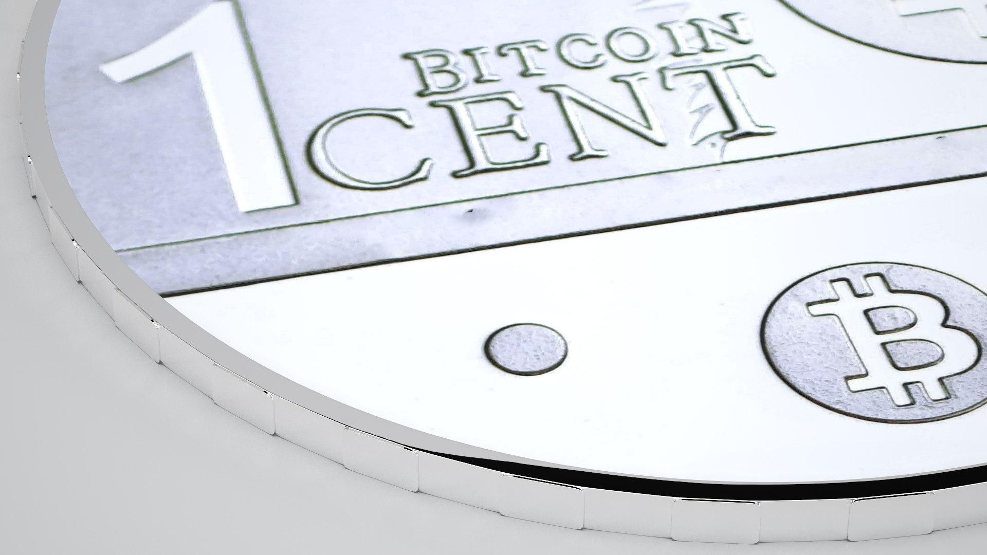 3D 1 Cent Bitcoin Collection - TurboSquid 2412504