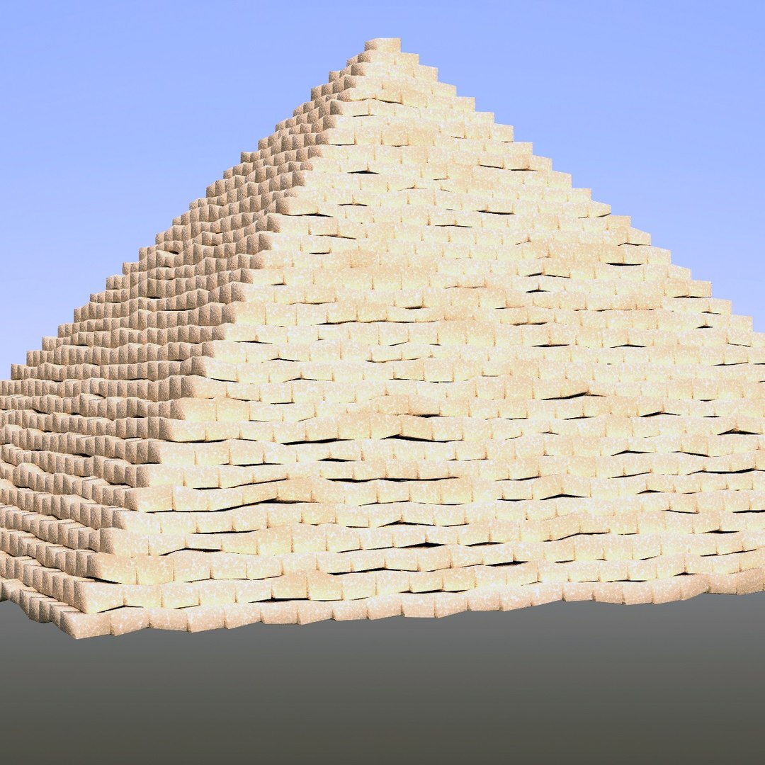 Step Pyramid 3d Model