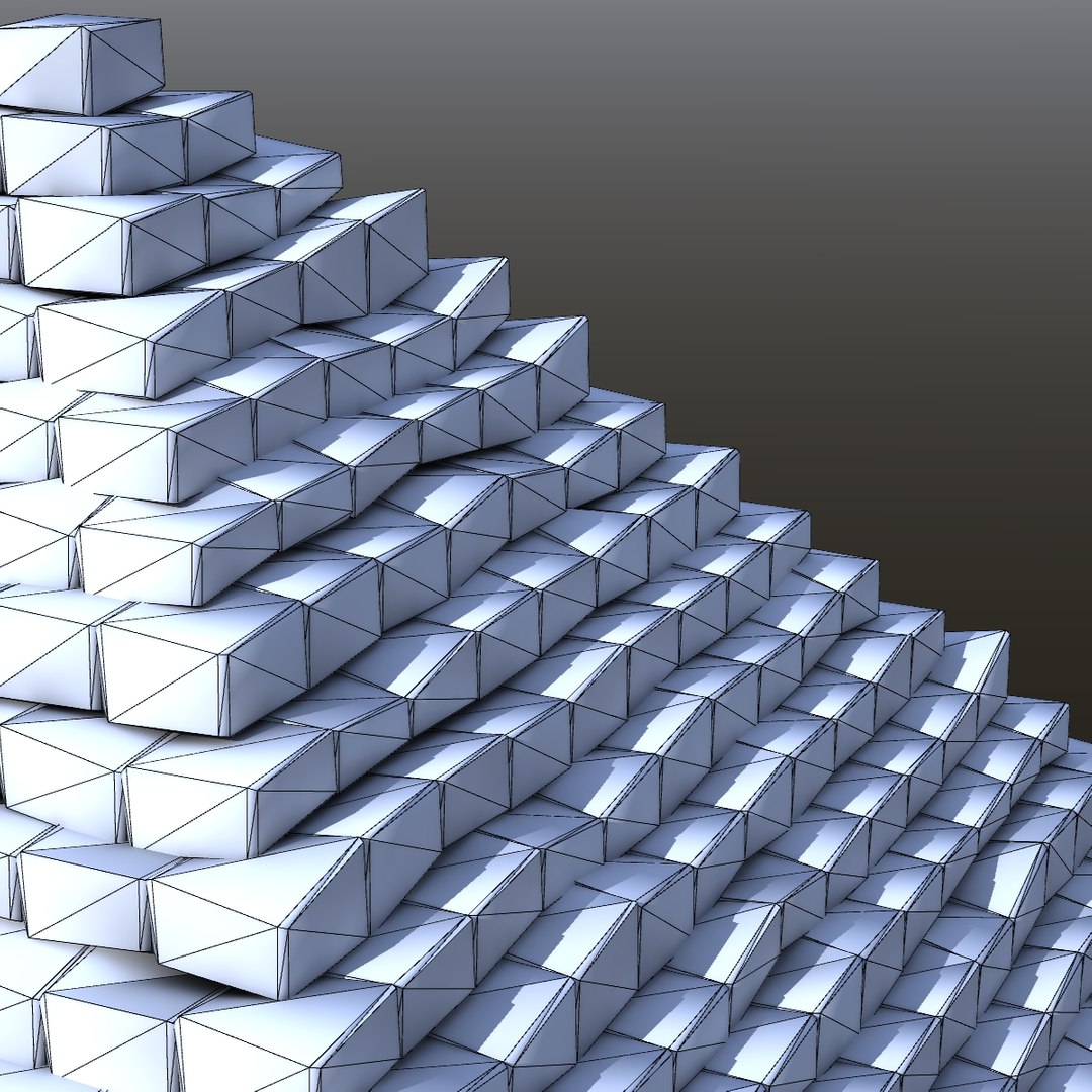 Step Pyramid 3d Model