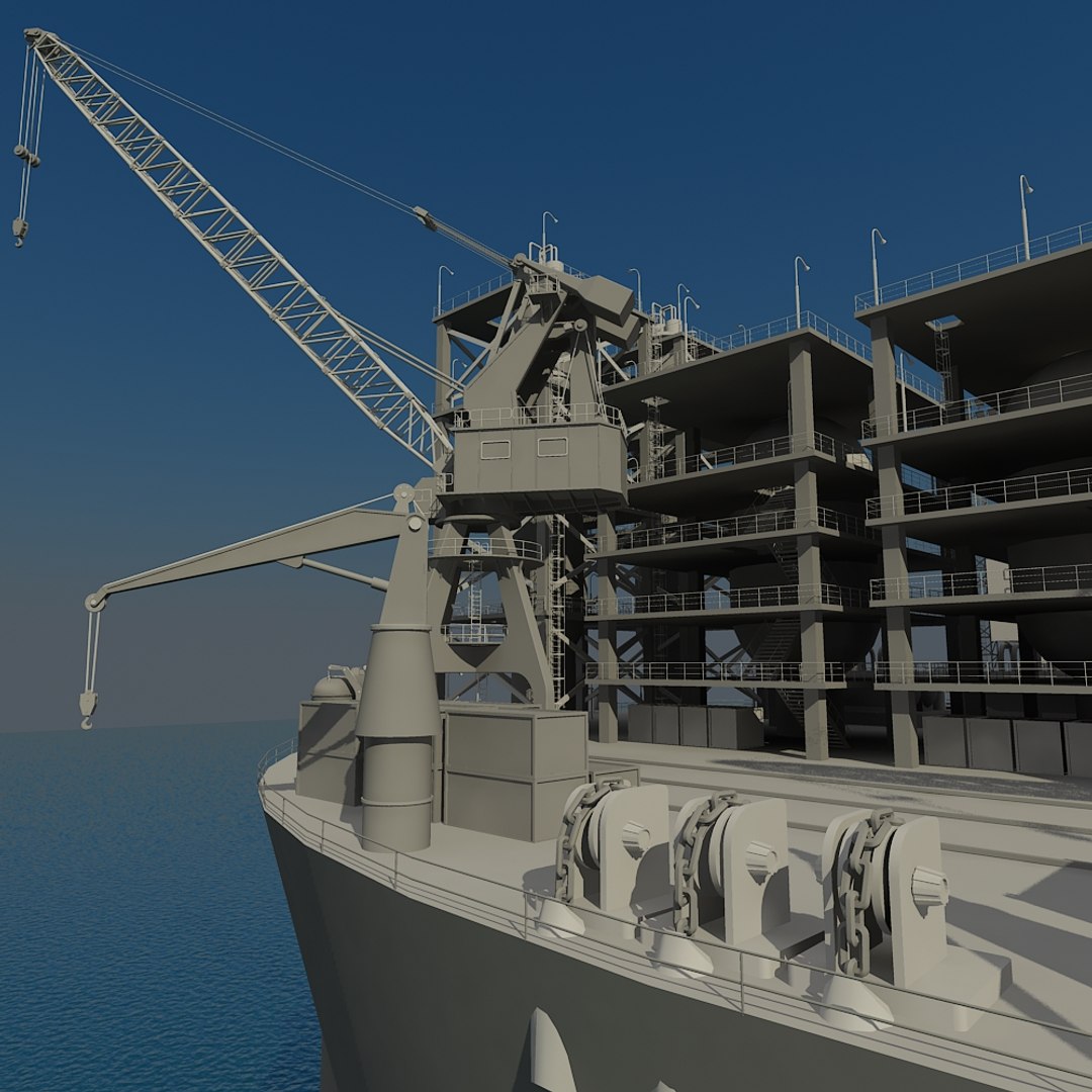 Floating Oil Rig Max