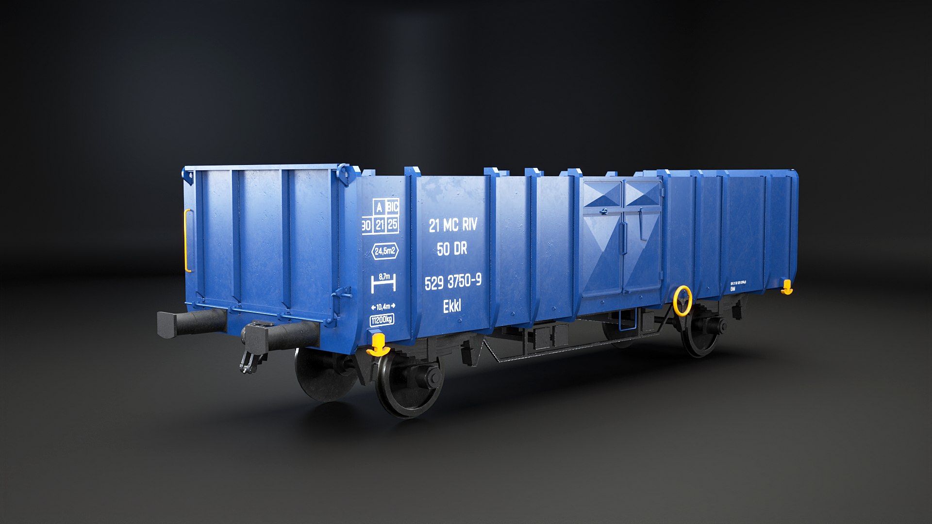Railcar SV Collection Model - TurboSquid 2252474