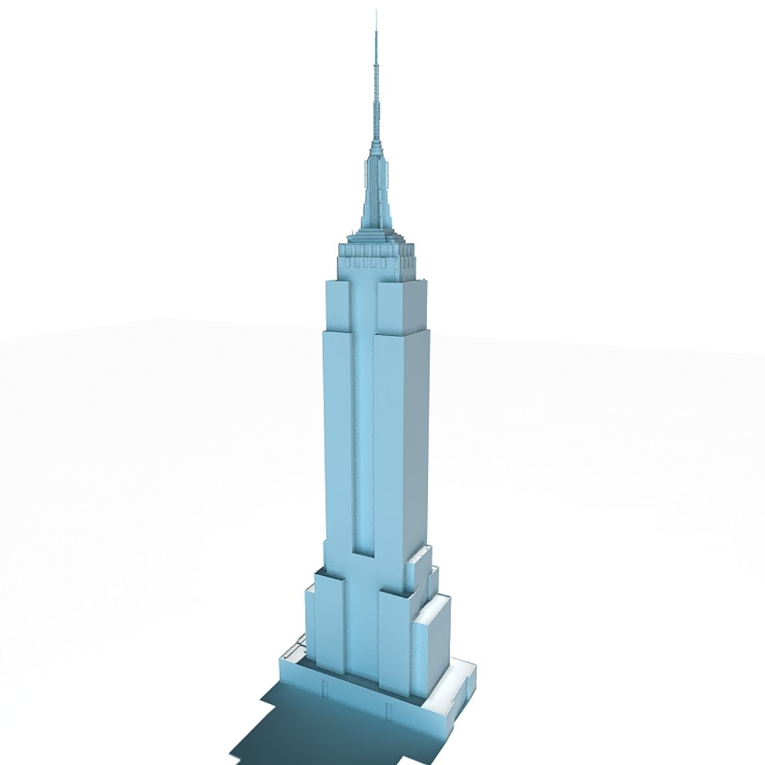 Empire State Building 3d Model