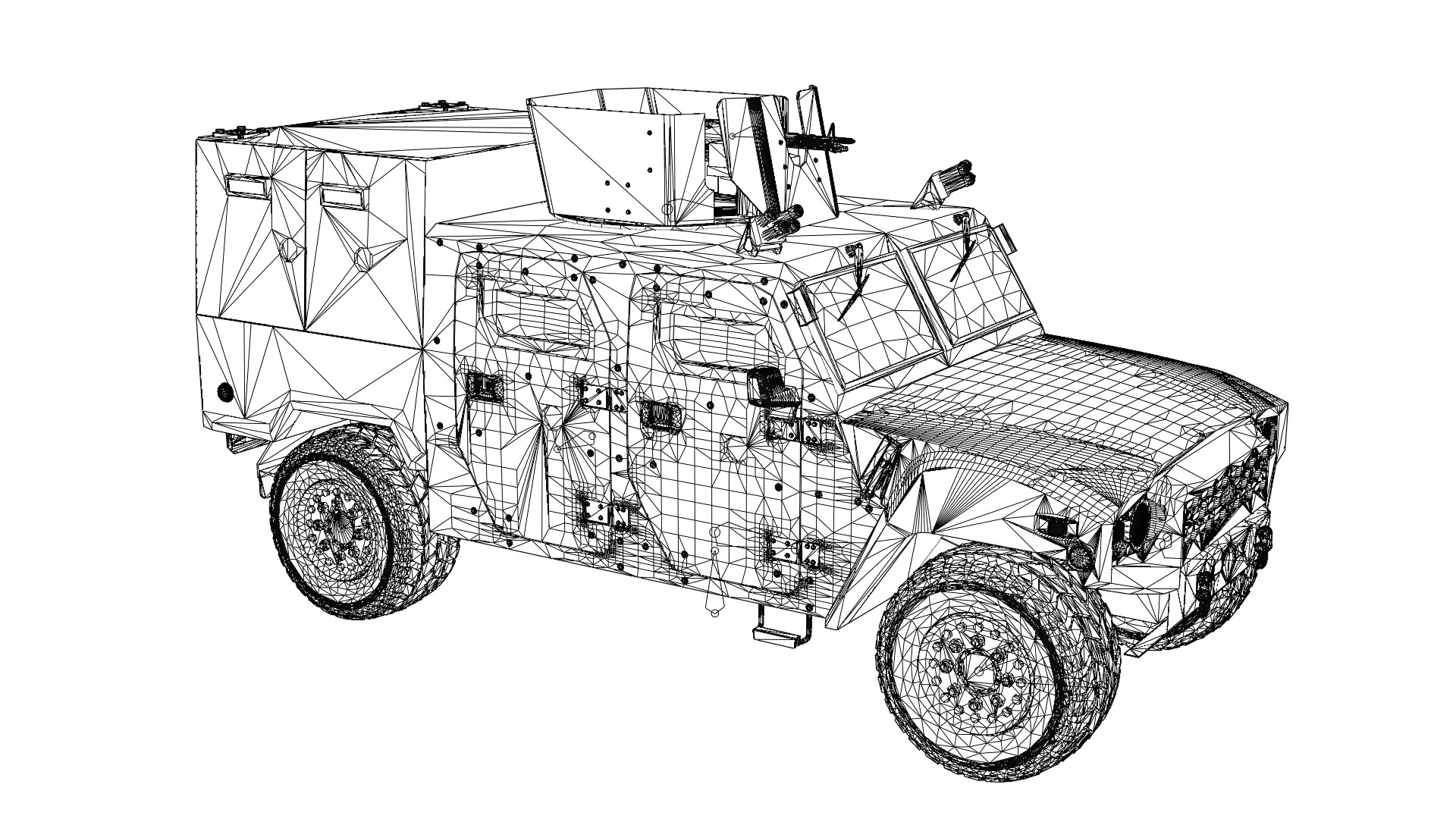 Reconnaissance Vehicle K-153 3D - TurboSquid 2206026