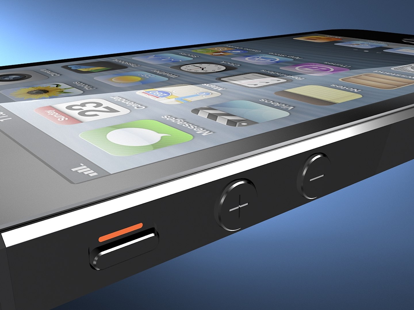 Apple Iphone 5 3d Model